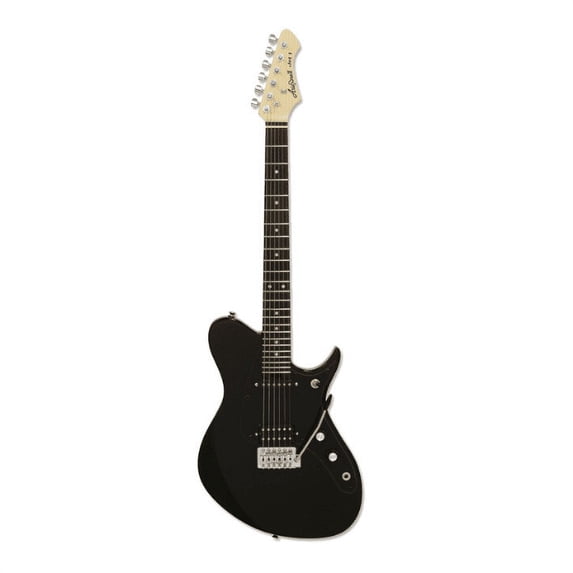 Aria Pro II JET I Full Size Adult Electric Guitar for Beginners - Black ...