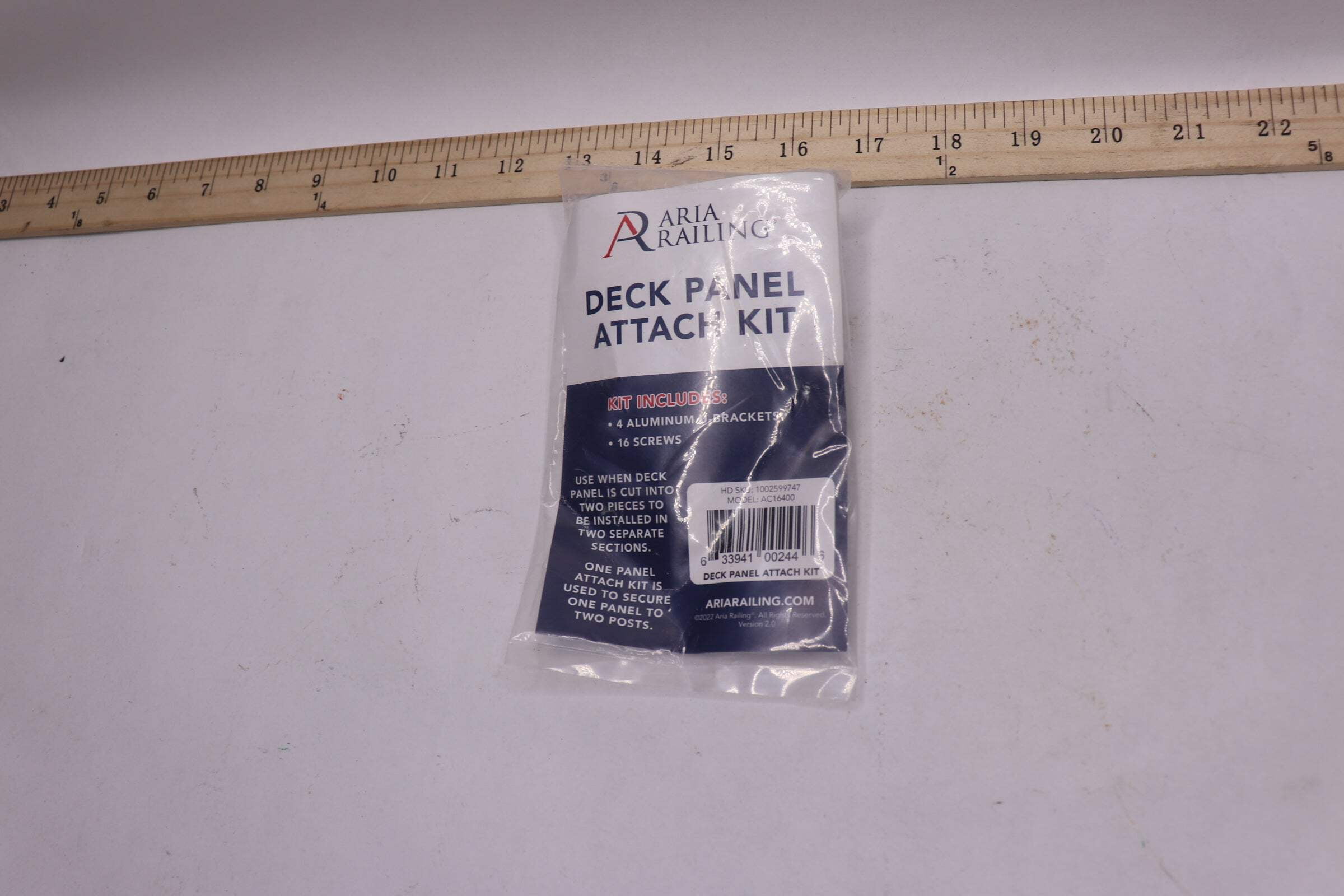 Aria Railing Replacement Deck Panel Attachment Kit - Walmart.com