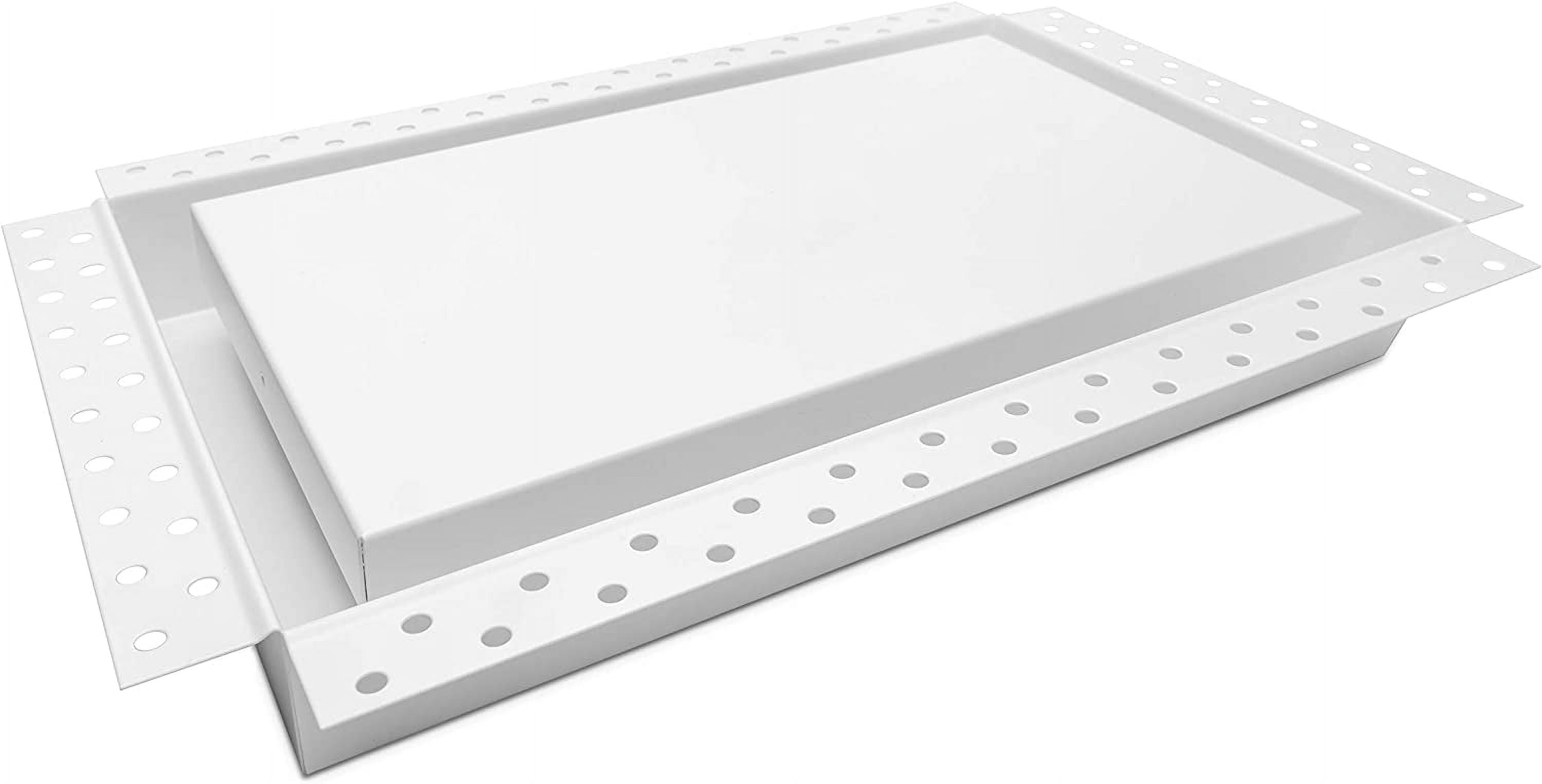 "Aria Vent Rectangular Duct Drywall Pro Air Return, Satin White (4"" x ...