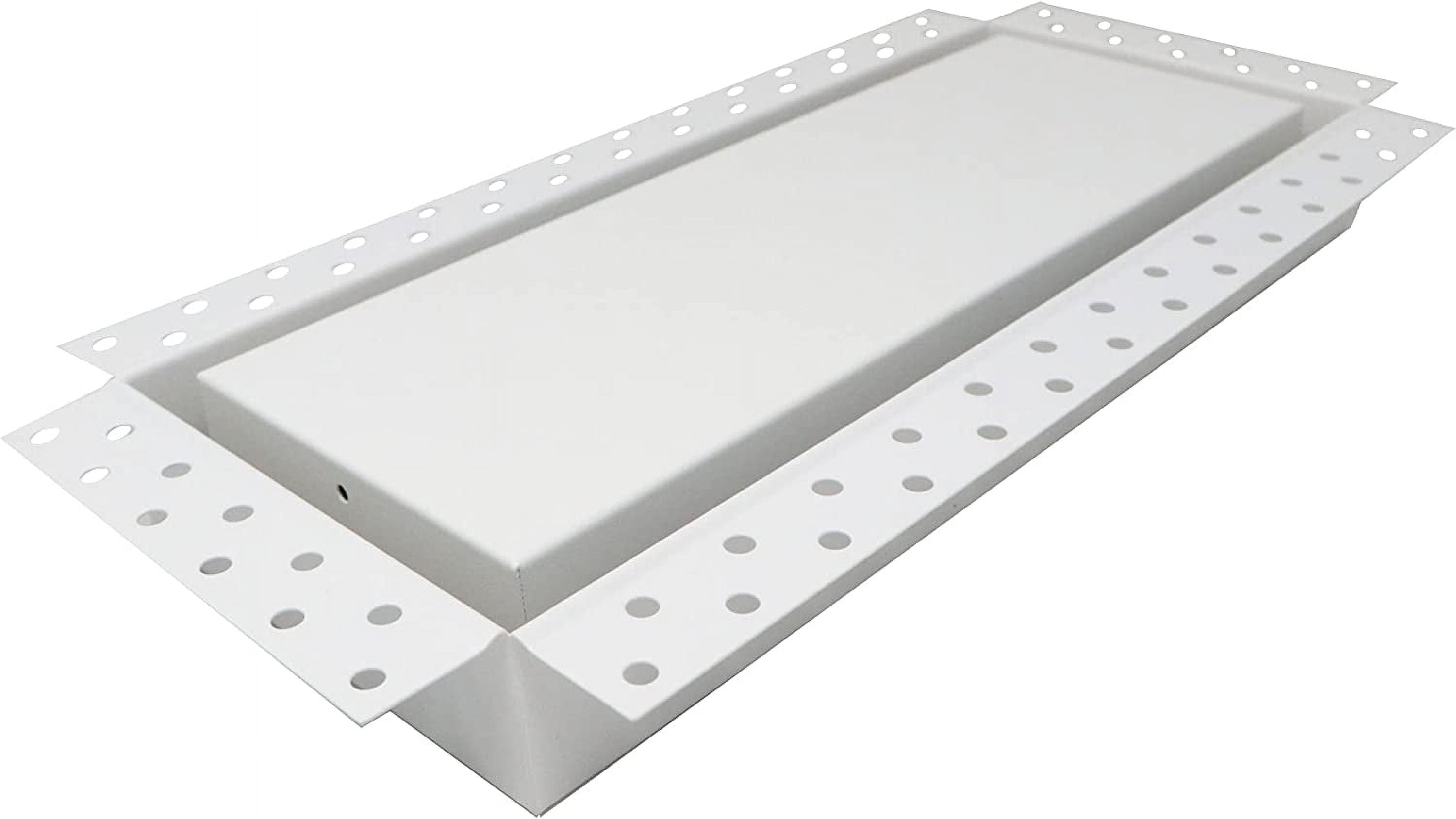 "Aria Vent Rectangular Air Return, Satin White Drywall Pro Collection ...