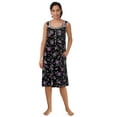 Aria Women's Sleeveless 40" Cotton Nightgown, Sizes XS-5X - Walmart.com