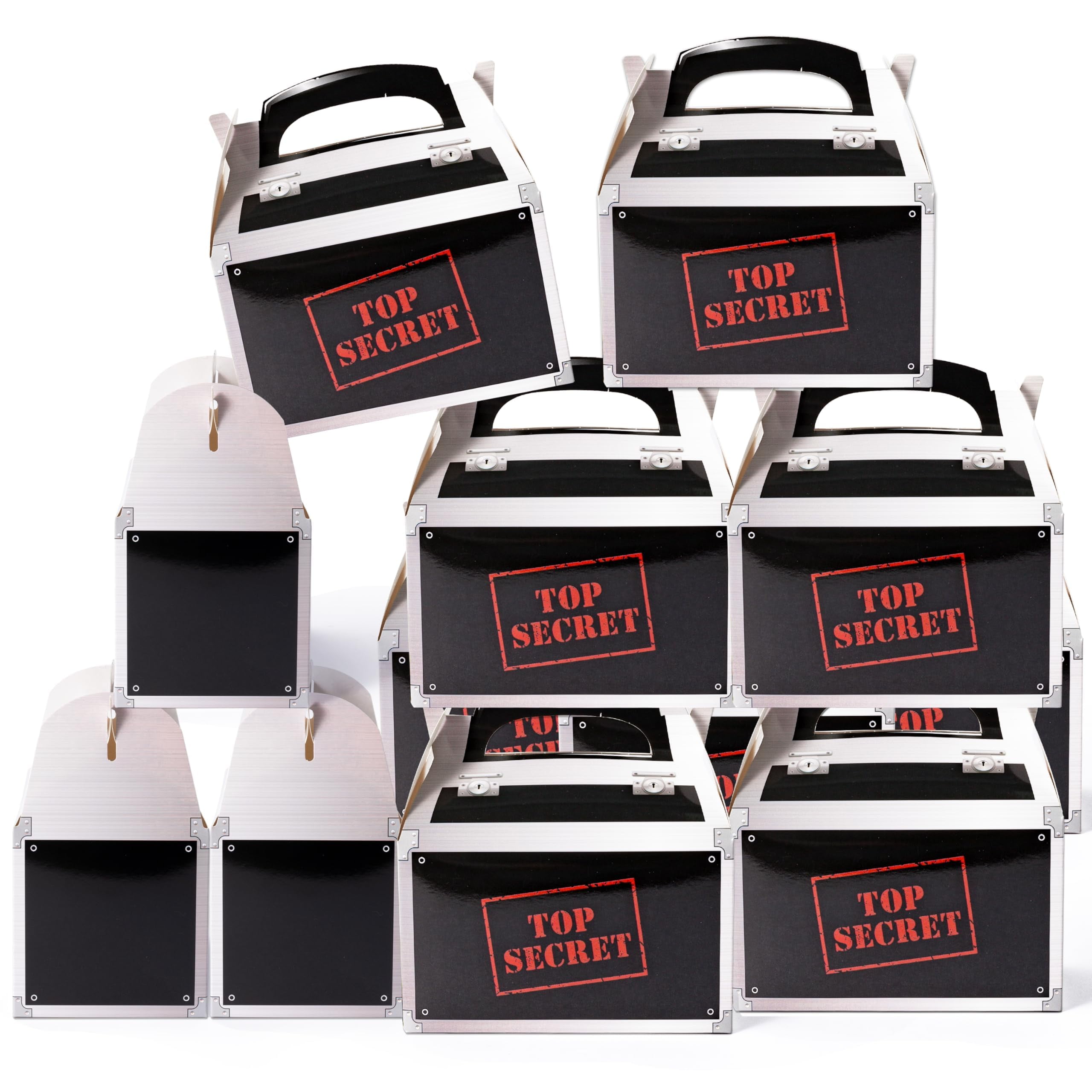ArianQicult Top Secret Spy KEF16 Party Favor Boxes - Secret Agent Candy ...