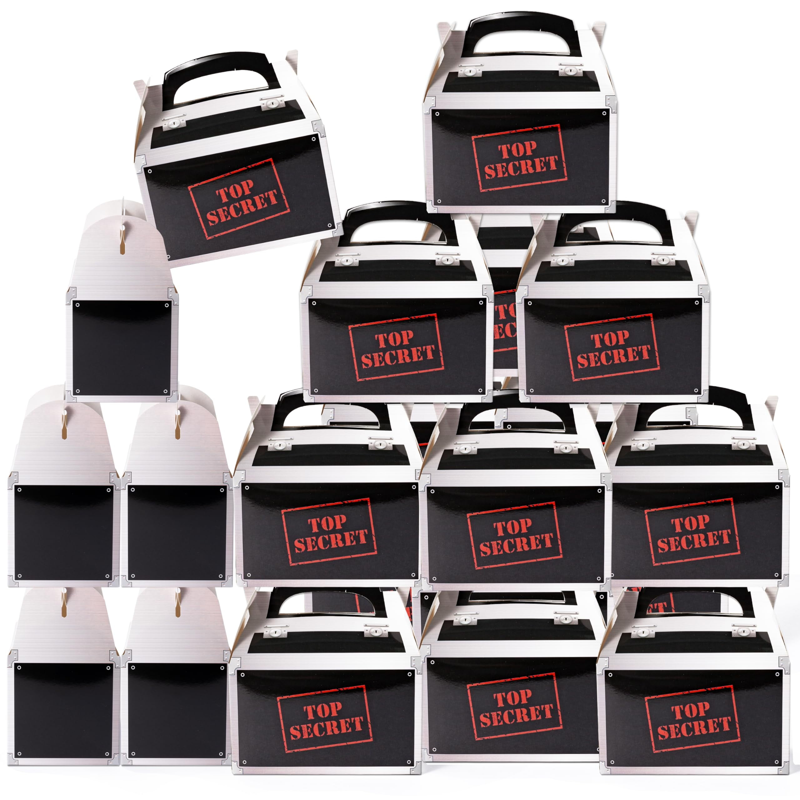 ArianQicult Top Secret Spy KEF16 Party Favor Boxes - Secret Agent Candy ...