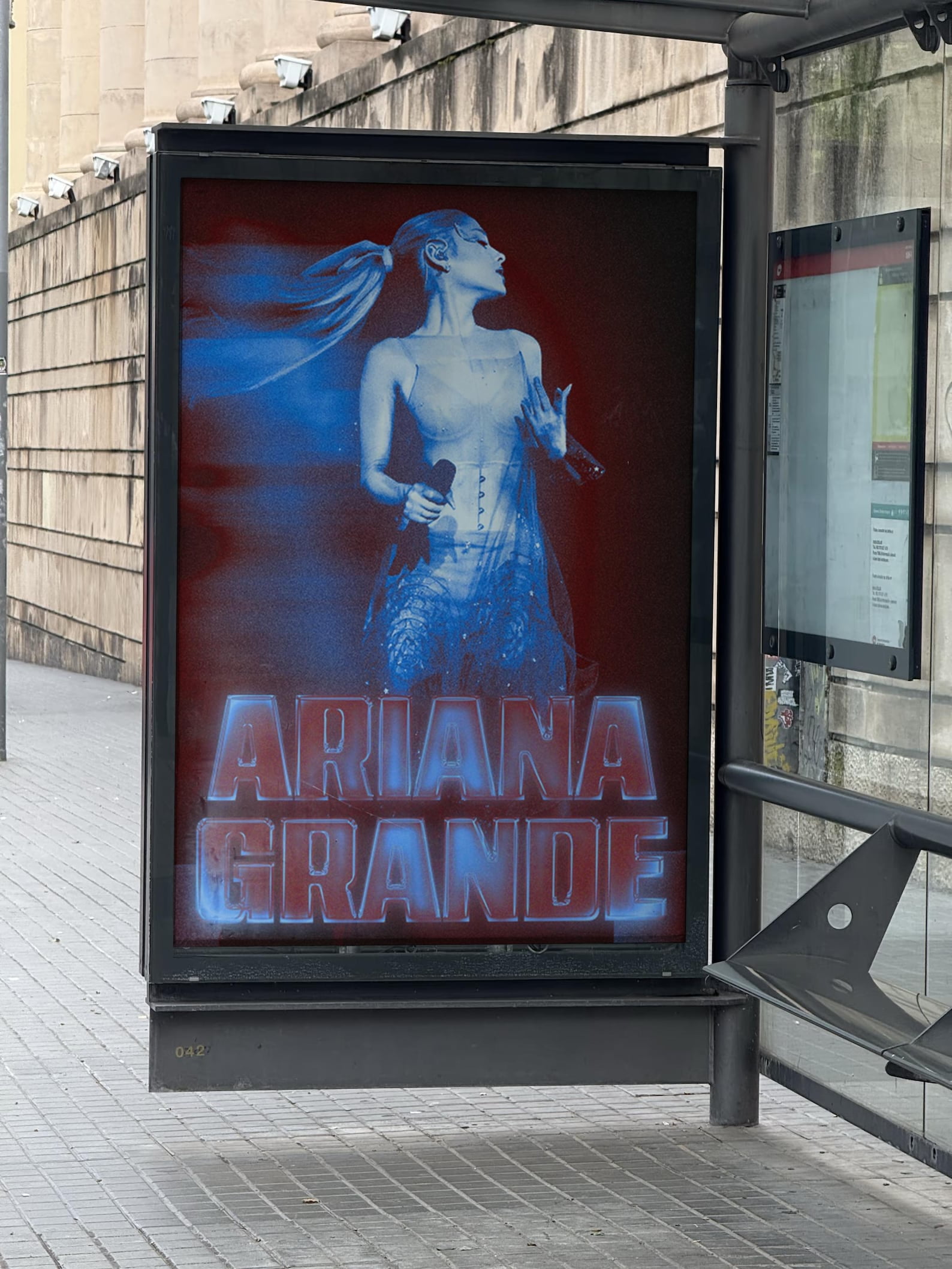 Ariana Grande Live Performance Poster, Pop Concert Stage Art Size 24x36 ...