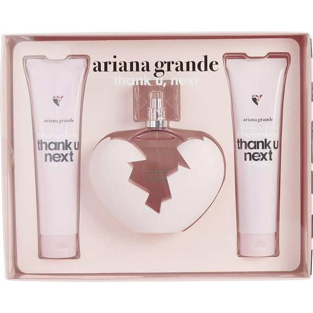 Ariana Grande Thank U Next By Ariana Grande Eau De Parfum Spray 3.4 Oz & Body Souffle Shower Gel ...