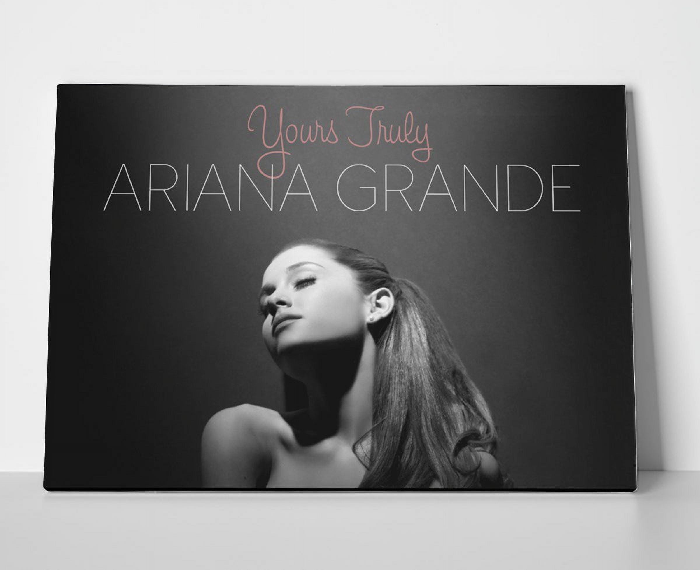 Ariana Grande Yours Truly Poster or Wrapped Canvas - Walmart.com