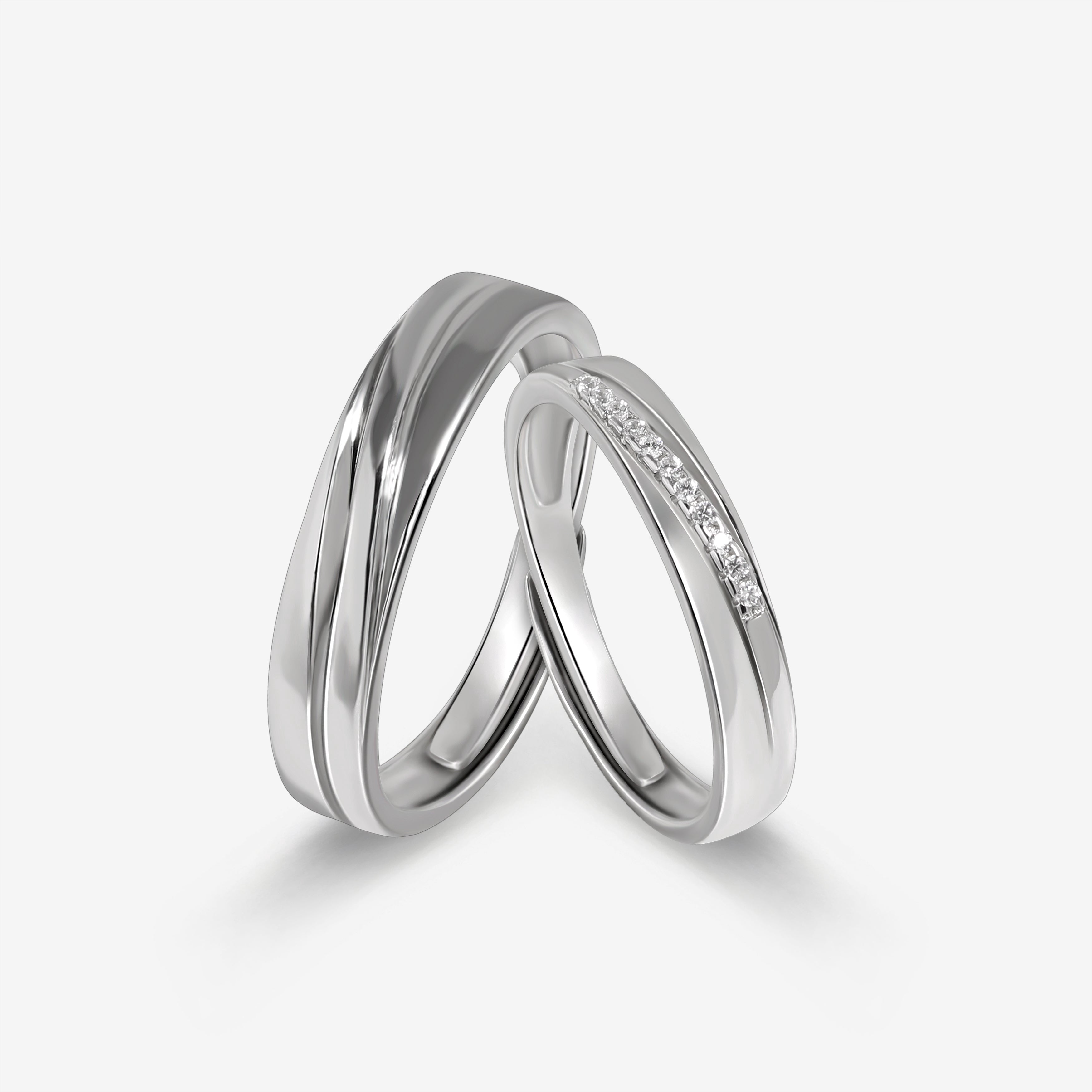 Ariana Jewel 1.6 Ct Round Cut Lab Created Diamond Ring - 14K White Gold ...