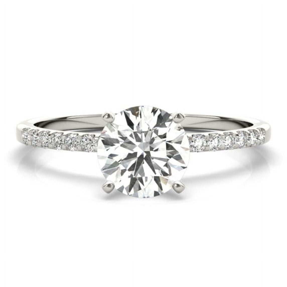 Ariana Jewel 1.7 Ct Round Cut Eternity Band Diamond Ring - Solitaire ...