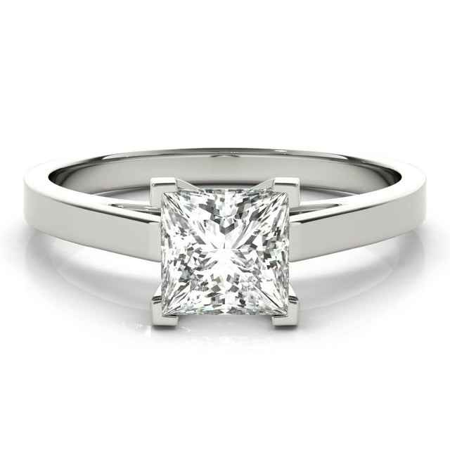 Ariana Jewel 1.8 Ct Excellent Princess Cut Diamond Ring for Women's ...