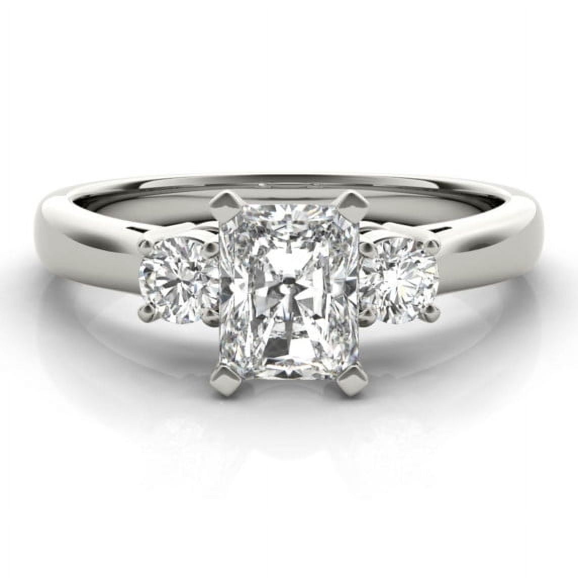 Ariana Jewel 1.8 Ct Radiant Cut Bettina Engagement Ring for Her ...