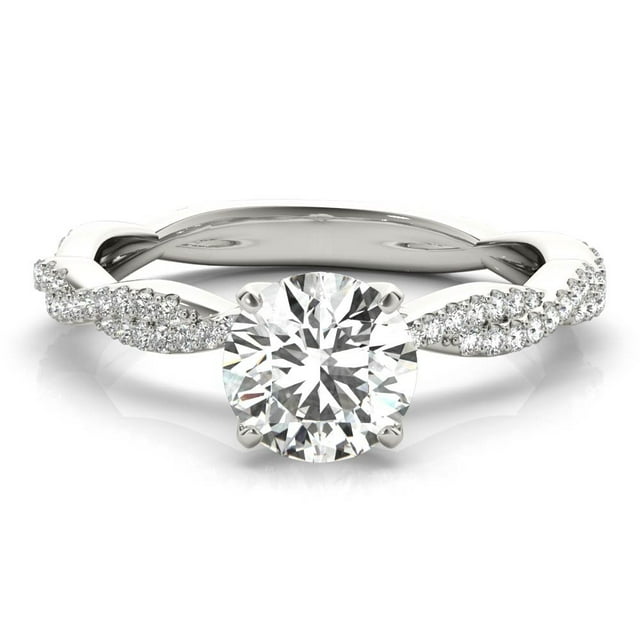 Ariana Jewel 1.9 Ct Brilliant Round Cut Eternity Band Diamond Ring ...