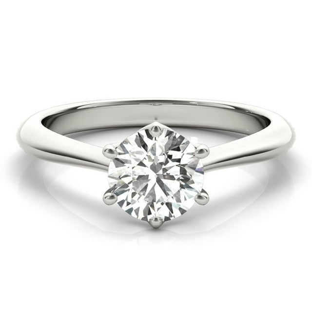 Ariana Jewel 1.9 Ct Brilliant Round Cut Solitaire Diamonds Rings for Women's - Classic Wedding ...