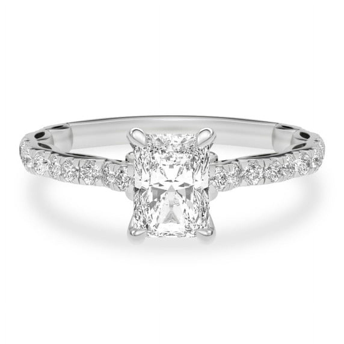 Ariana Jewel 1.9 Ct Radiant Cut Engagement Solitaire Ring for Women ...