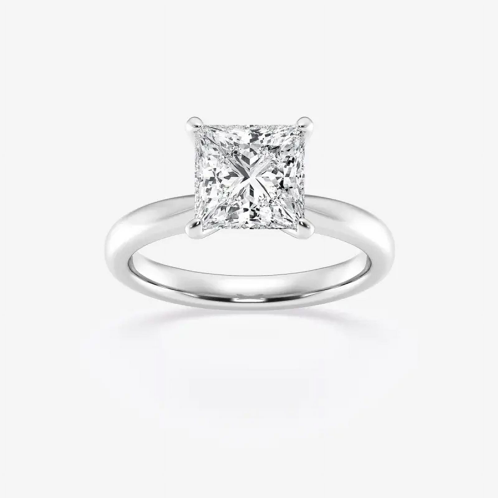 Ariana Jewel 14K White Gold Plated Wedding Anniversary Ring - 2 Ct ...