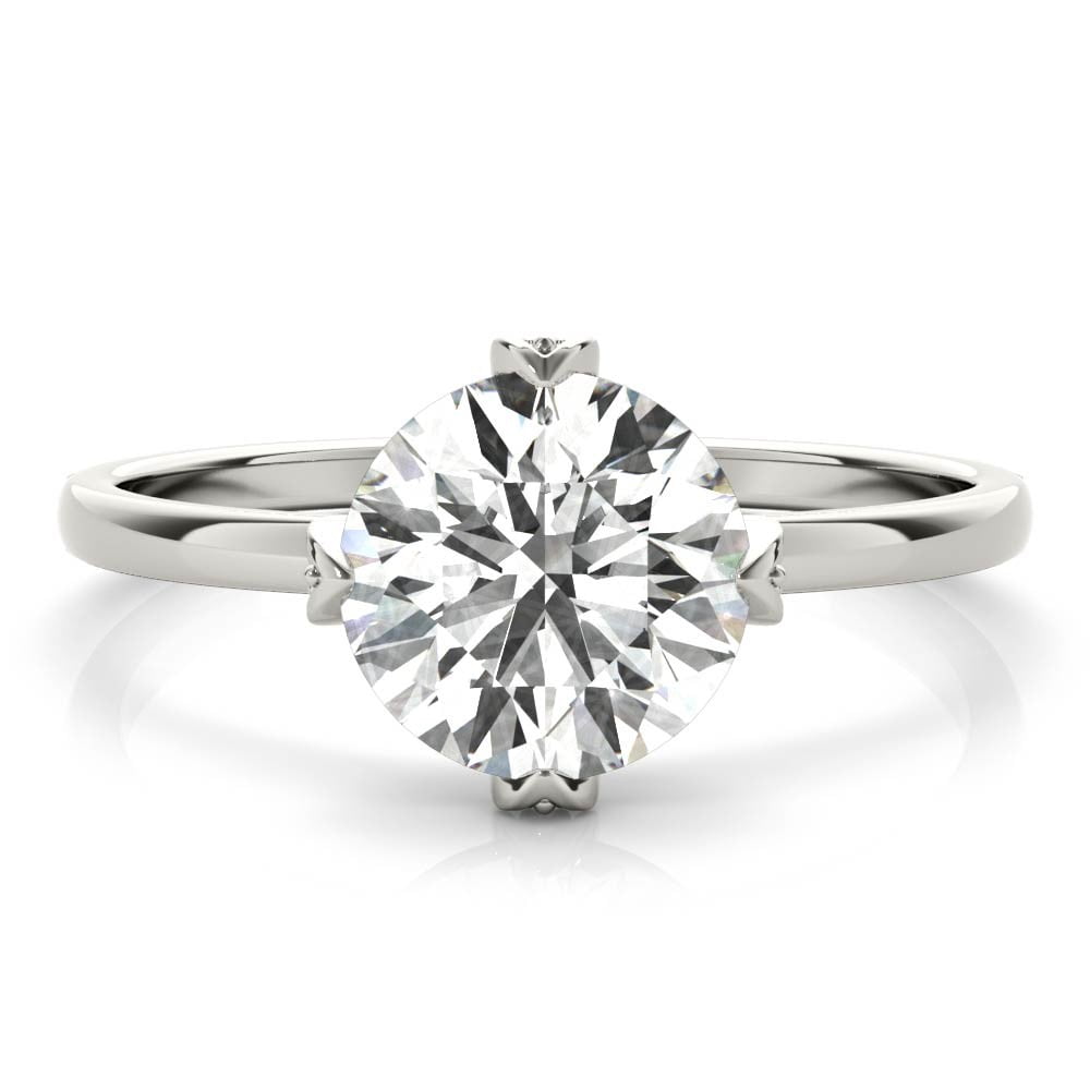 Ariana Jewel 2 Ct Brilliant Round Cut Hidden Diamond Solitaire Ring ...