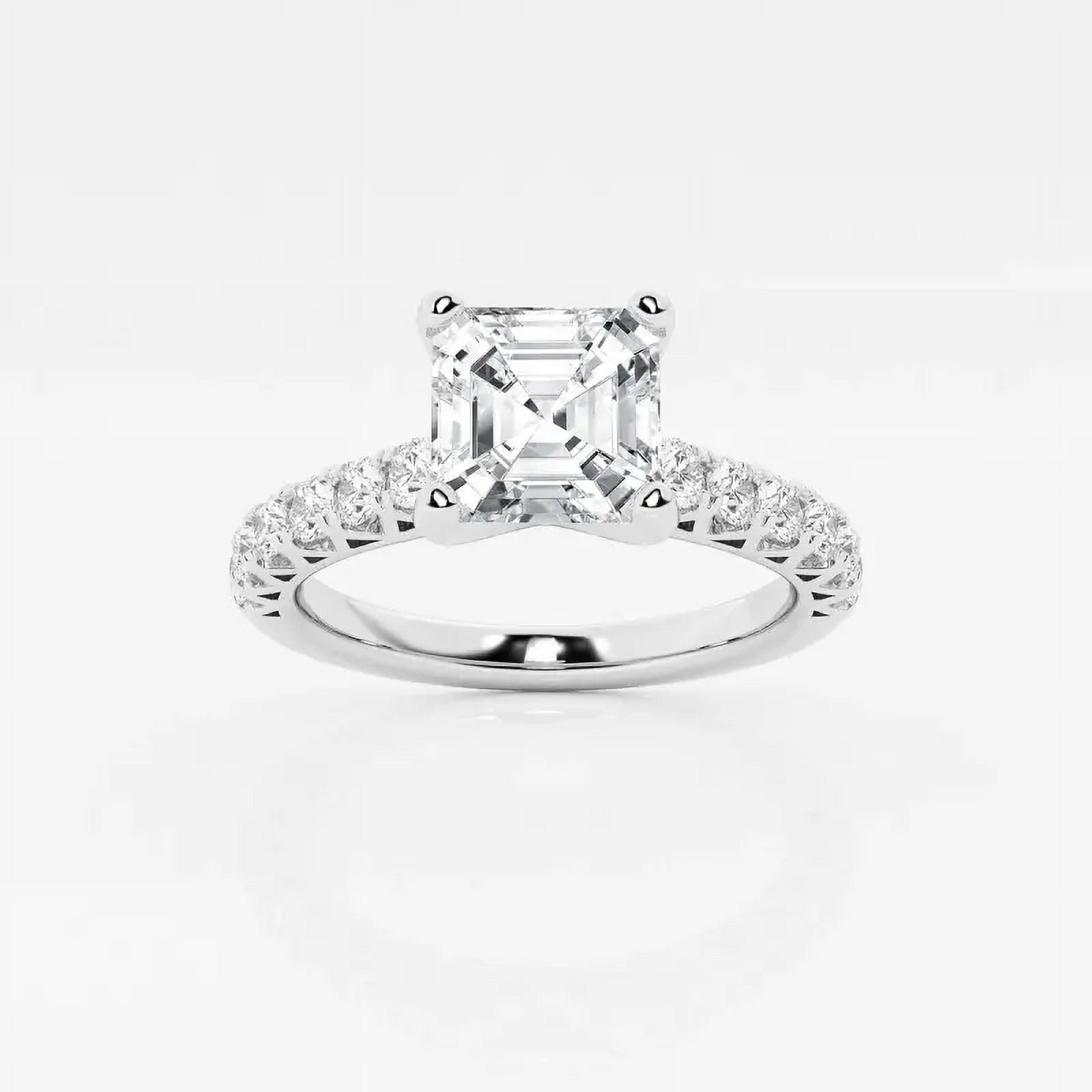 Ariana Jewel Elegant 1.7 Ct Asscher Cut Engagement Wedding Ring for ...