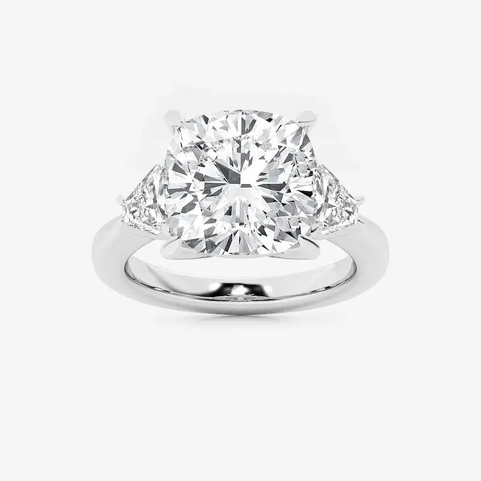 Ariana Jewel Excellent Cushion Cut 1.8 Ct Lab Created Diamond Wedding ...