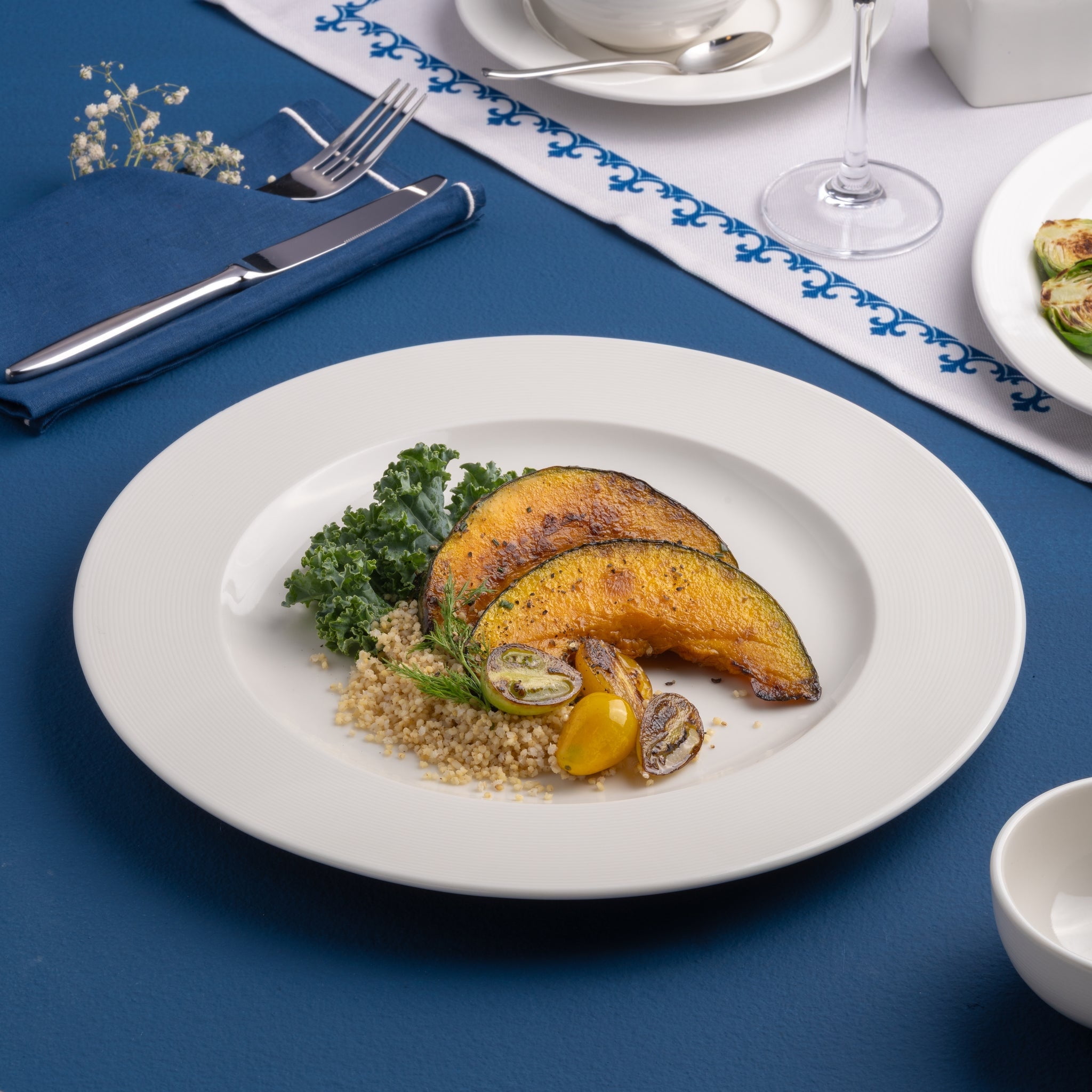 Ariane Prime 11 3/7" Orba Porcelain Flat Plate - Pack of 6 ...
