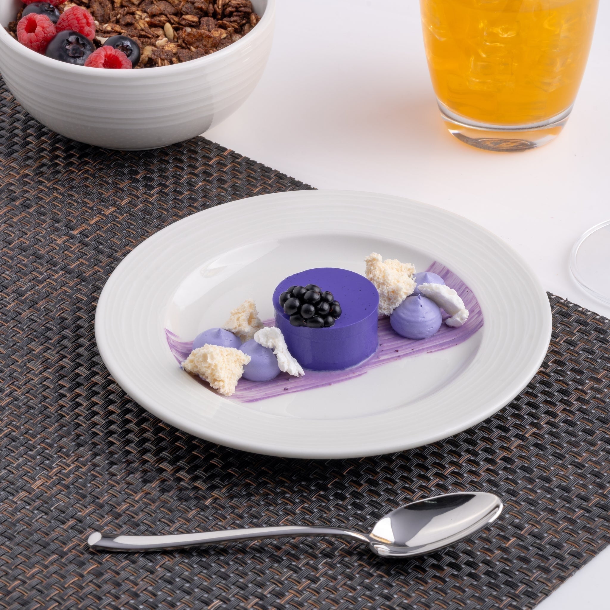 Ariane Prime 6 2/3" Eclipse Porcelain Flat Plate - Pack of 12 ...