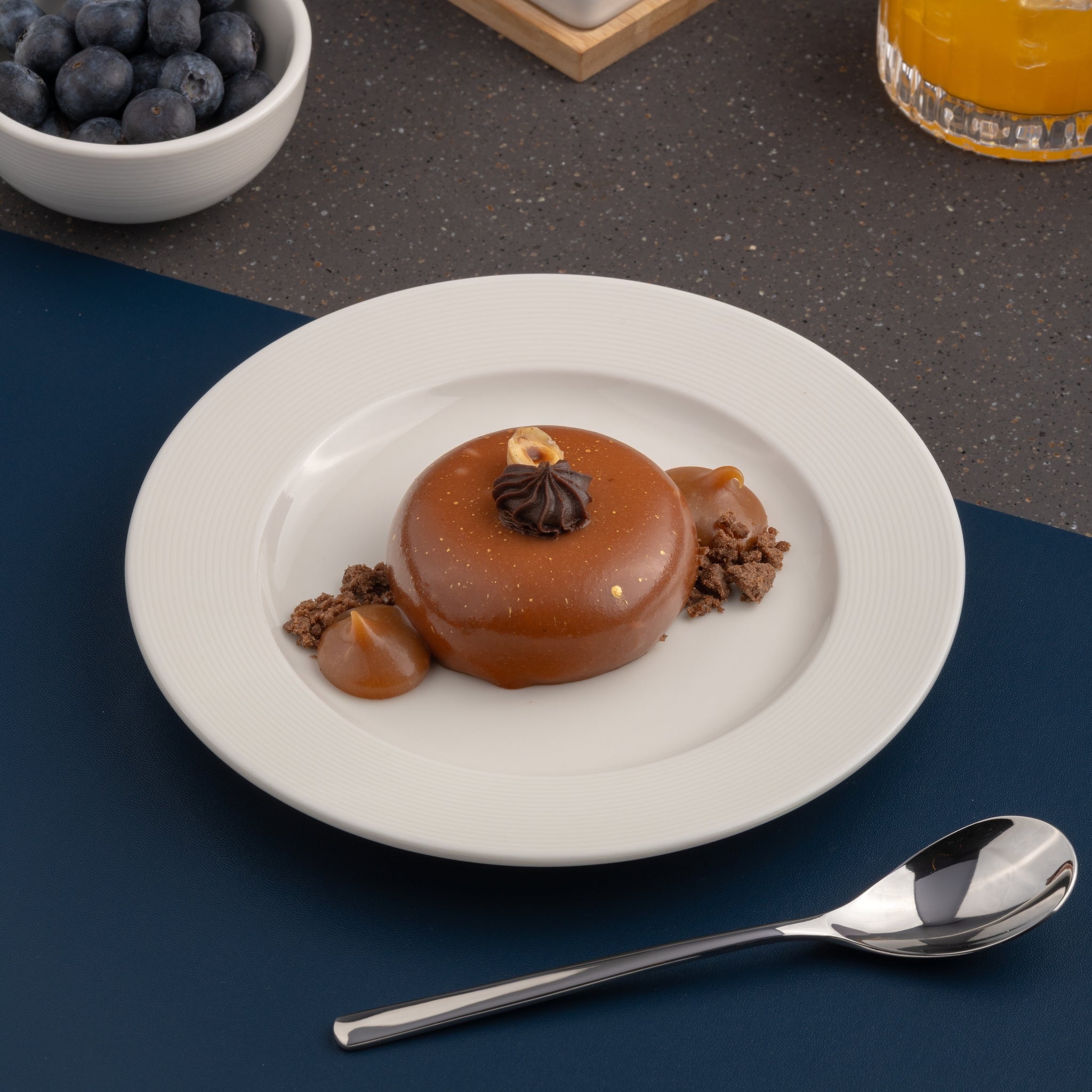 Ariane Prime 7 1/2" Orba Porcelain Flat Plate - Pack of 12 ...