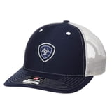 Ariat Men's Mesh Back Baseball Cap, Adjustable Strap, Embroidered Logo ...