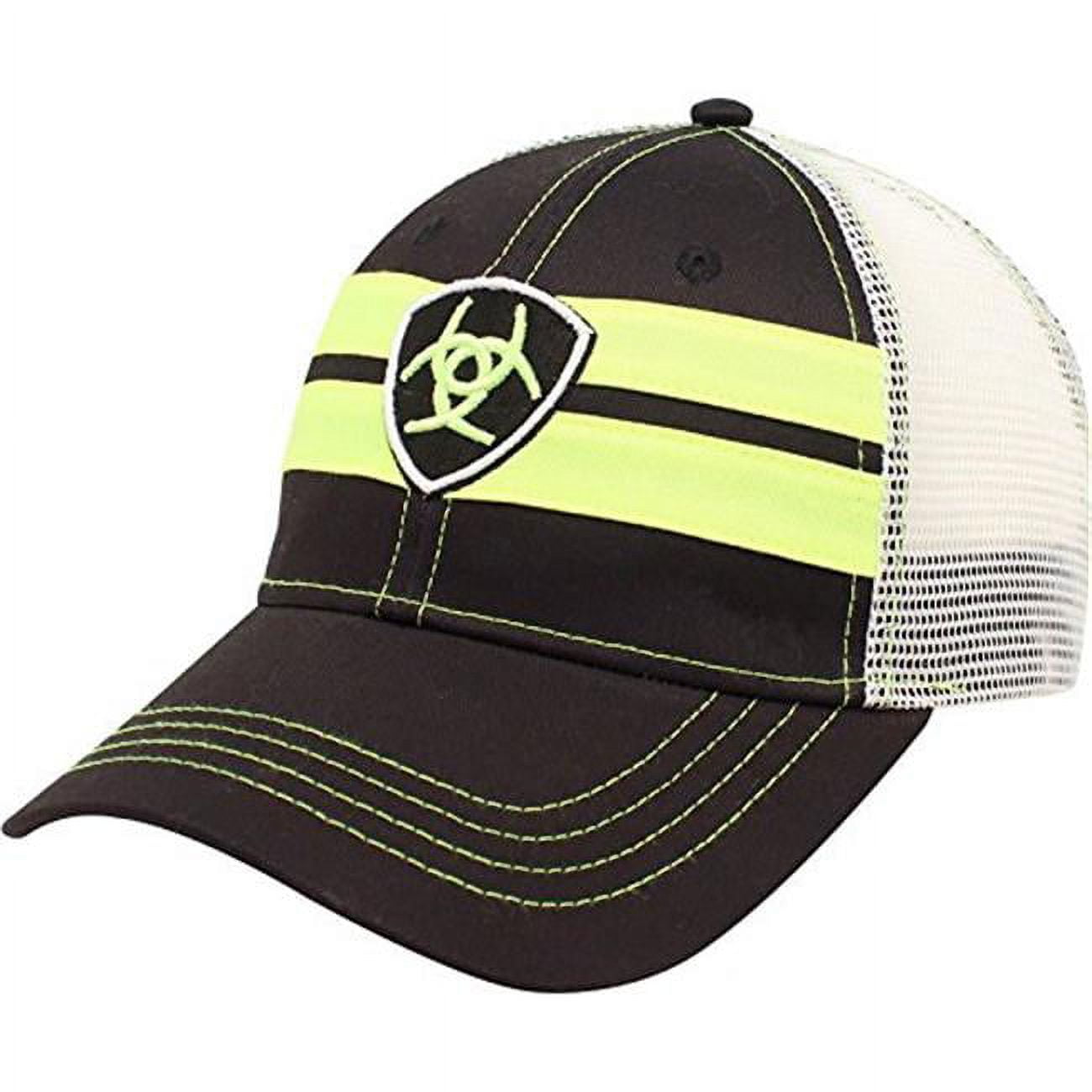ARIAT MENS COTTON NEON LOGO SNAP MESH BACK BASEBALL CAP - Walmart.com