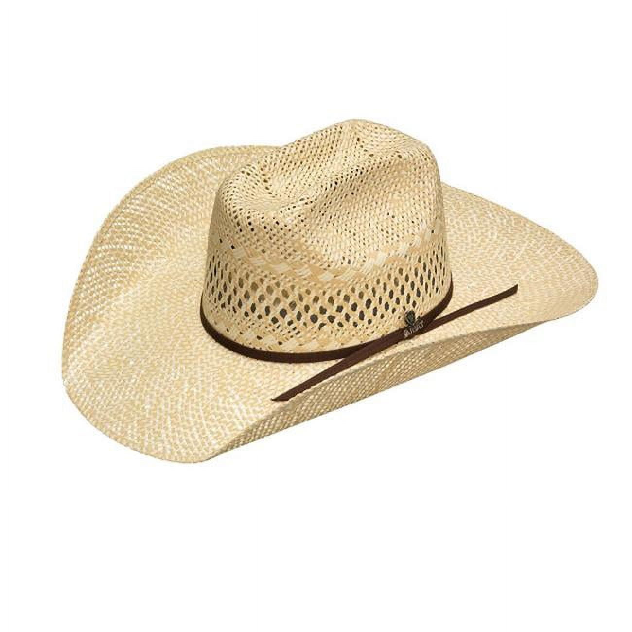 Ariat Men's Twisted Weave Straw Cowboy Hat, Handcrafted, Durable, Size ...