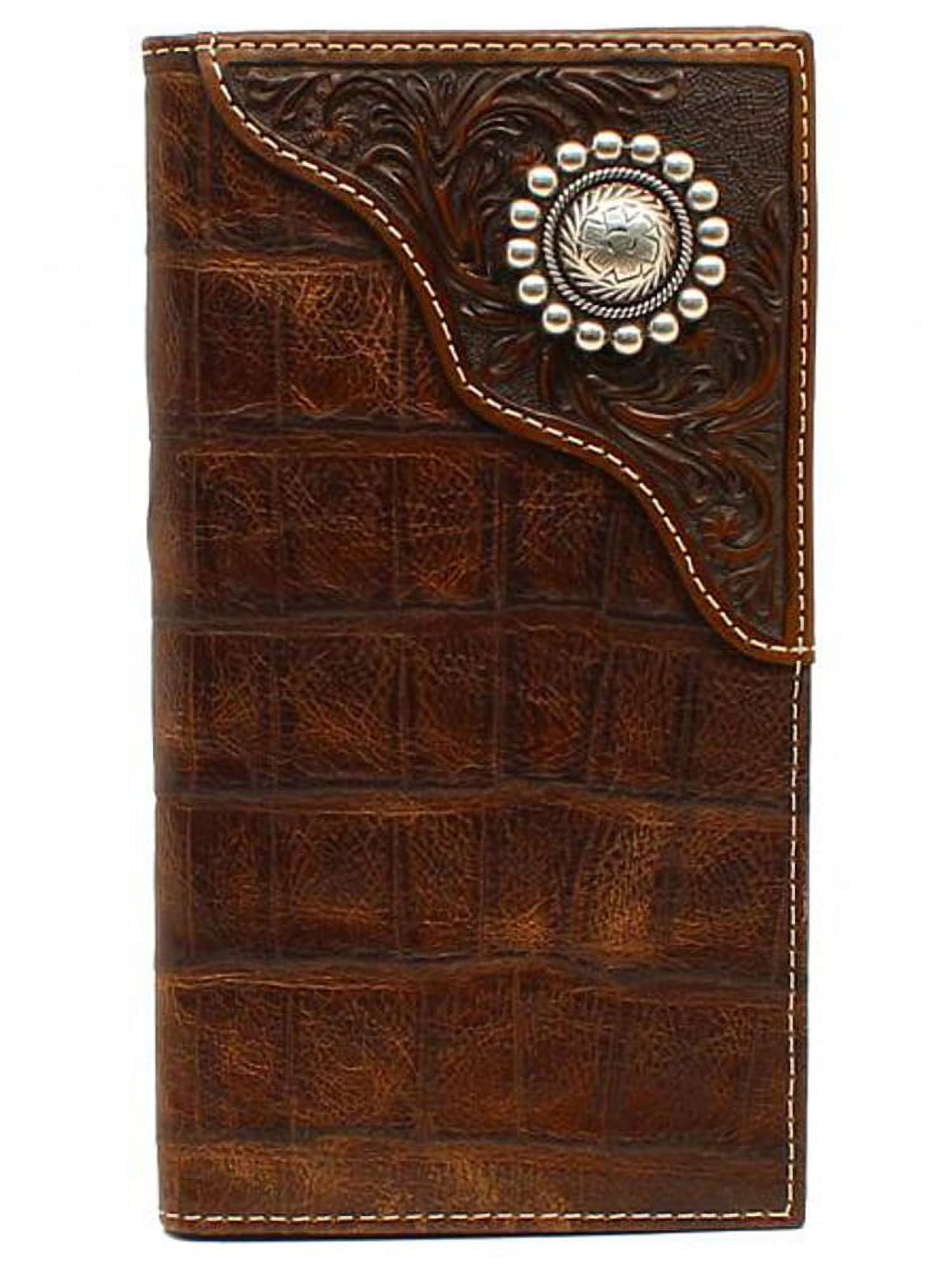 Ariat Men's Western Concho Rodeo Style Wallet A3529402 - Walmart.com