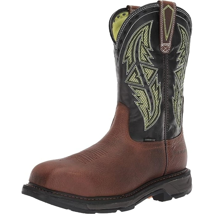 Ariat Men's WorkHog XT VentTEK Spear Carbon Toe Work Boot , rye Brown ...
