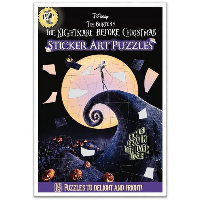 Arie Kaplan: Disney Tim Burton's the Nightmare Before Christmas Sticker ...