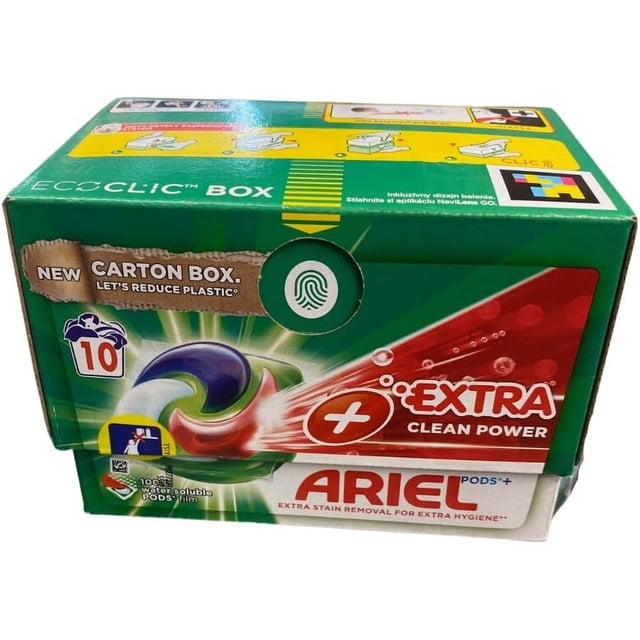 Ariel 10 Pods Extra Clean Power - Walmart.com