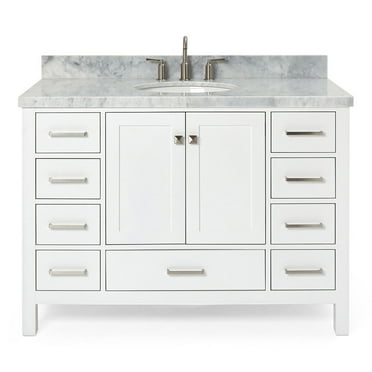 Ariel A043s-Cwr-Vo Cambridge 43" Free Standing Single Basin Vanity Set ...