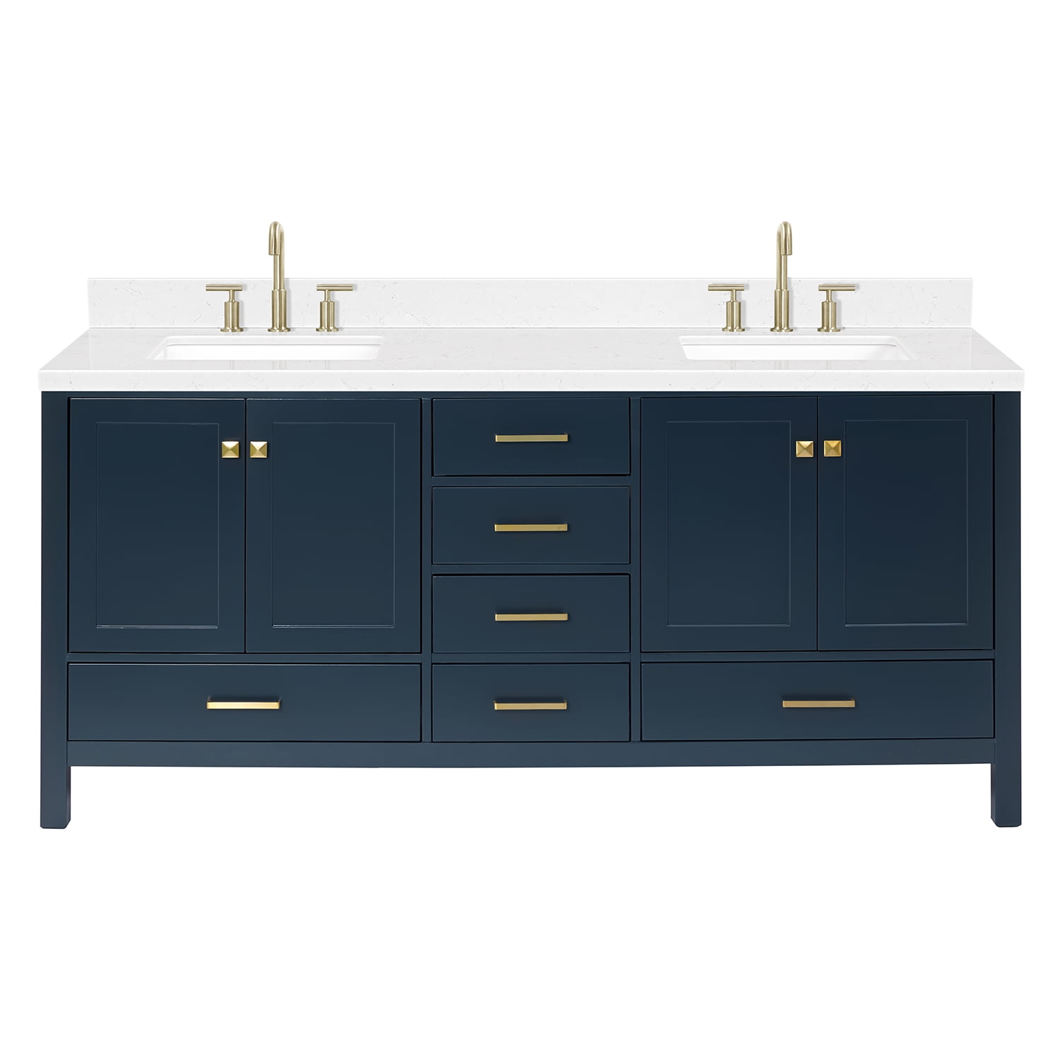 Ariel A055s-Vo Cambridge 55" Free Standing Single Basin Vanity Set ...