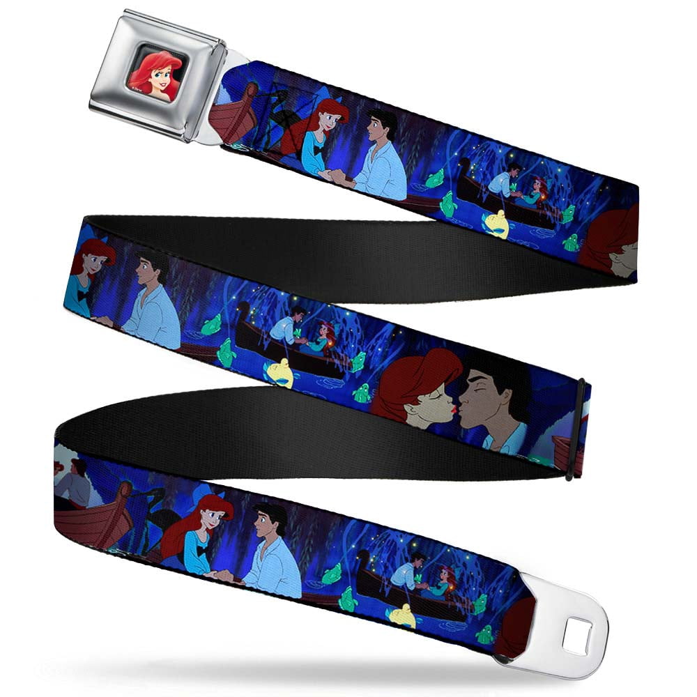 Disney Belt, Seatbelt Buckle Belt, The Little Mermaid Ariel Eric Boat ...