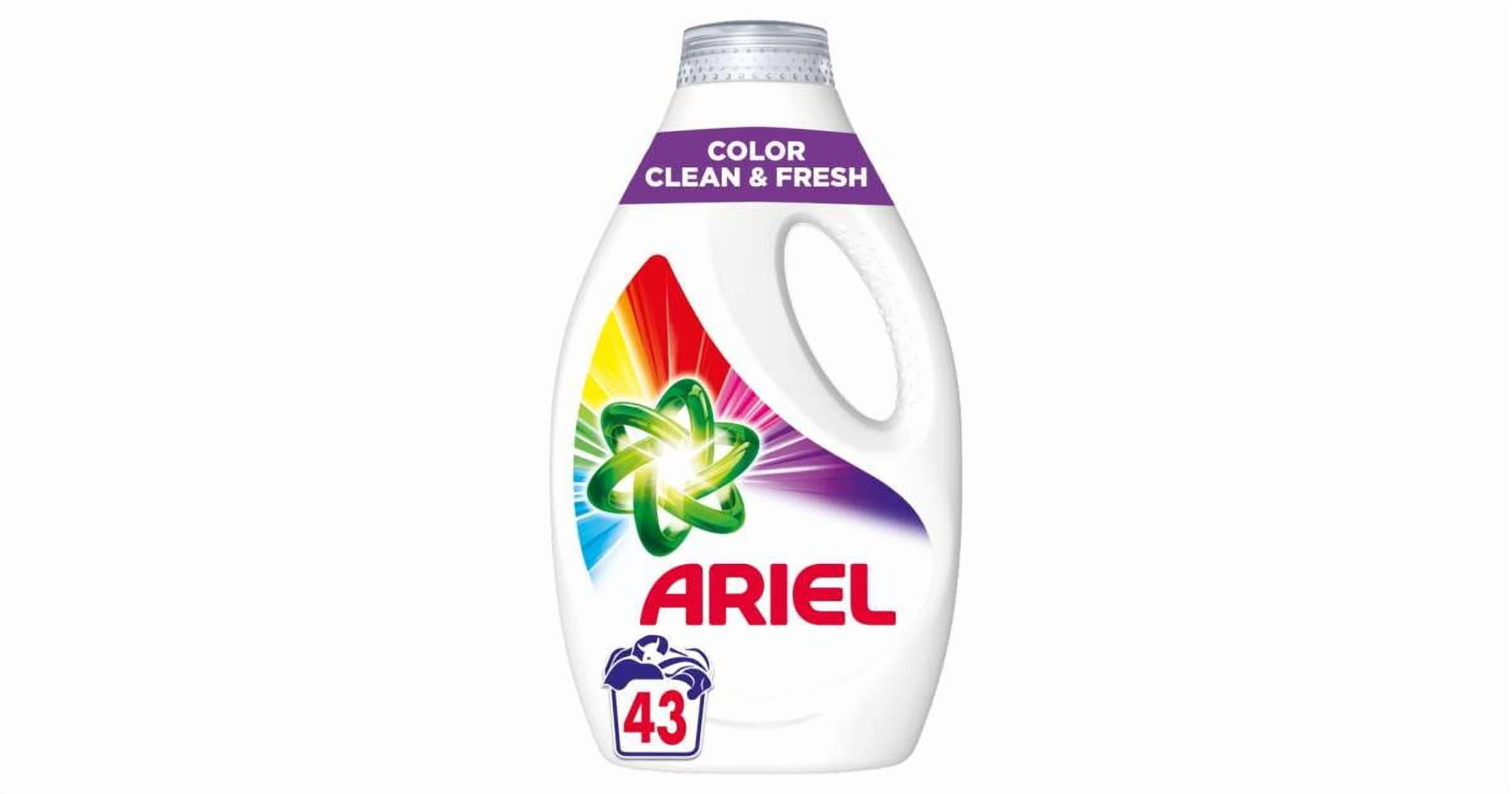 Ariel Color Clean & Fresh Liquid Detergent 2,15L - 43 washes - Walmart.com