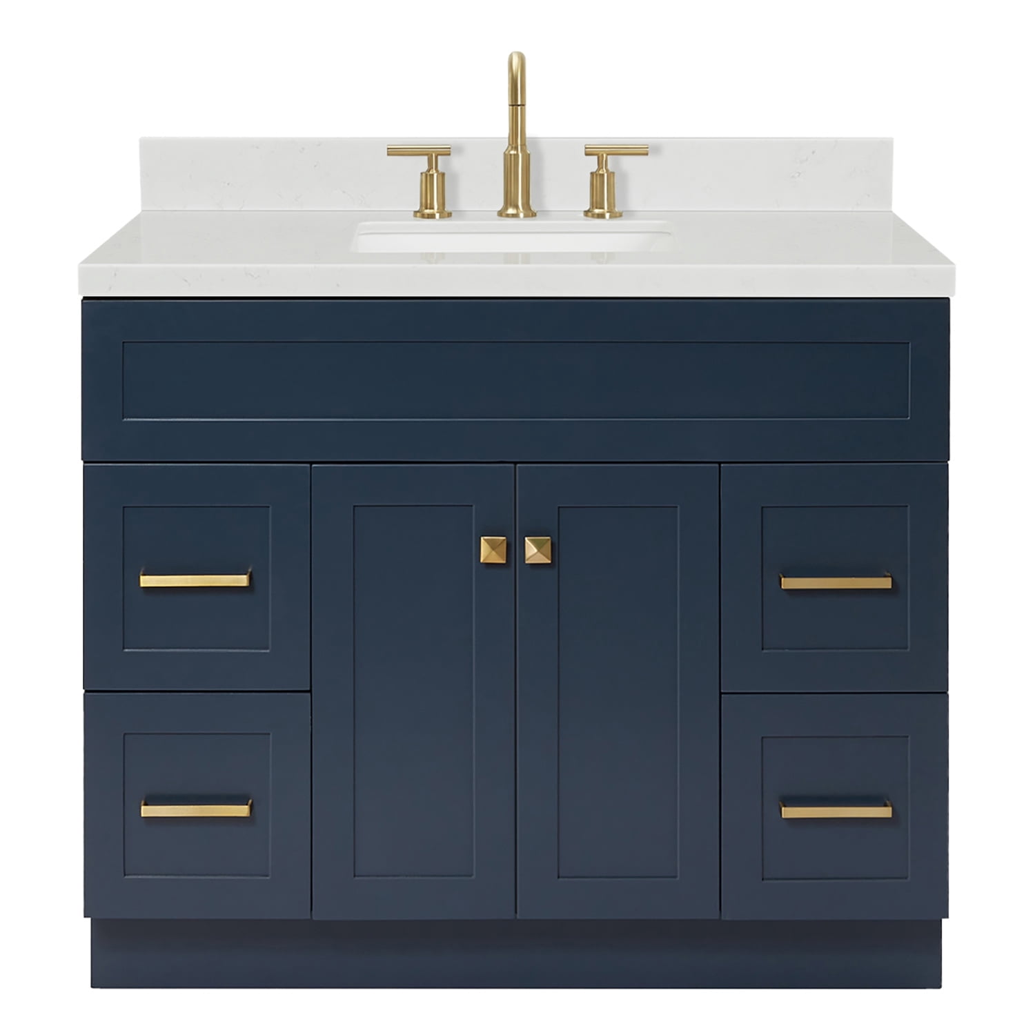 Ariel F042scqrvo Hamlet 42" Free Standing Single Basin Vanity Set ...