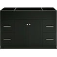 Ariel F049S-BC-BLK Hamlet 48" Single Free Standing Vanity Cabinet Only ...