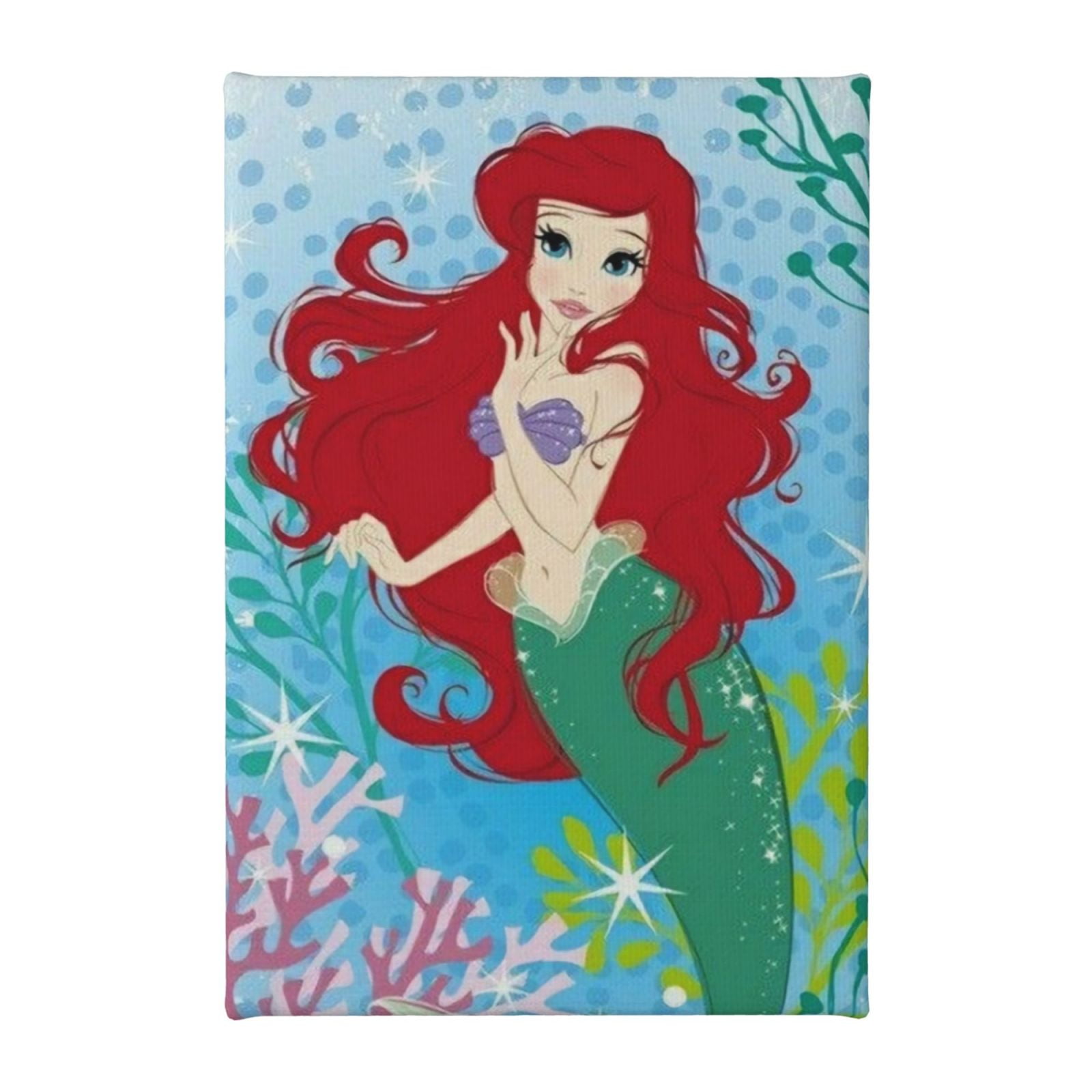 Ariel Frameless Canvas Decorative Painting Personalized Print, Living ...