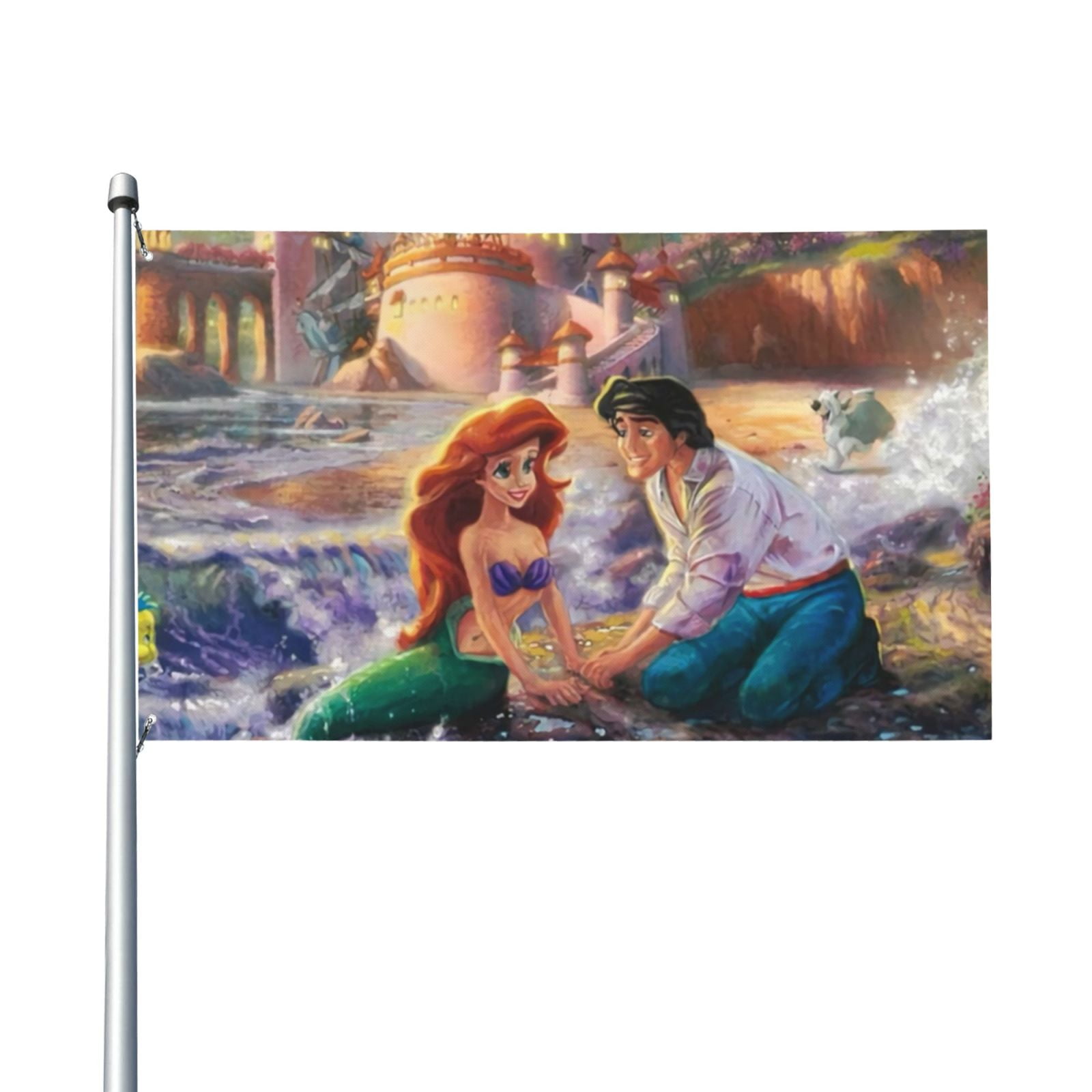 Ariel Garden Flag 3x5 Feet Indoor Decoration Flag Outdoor Courtyard ...