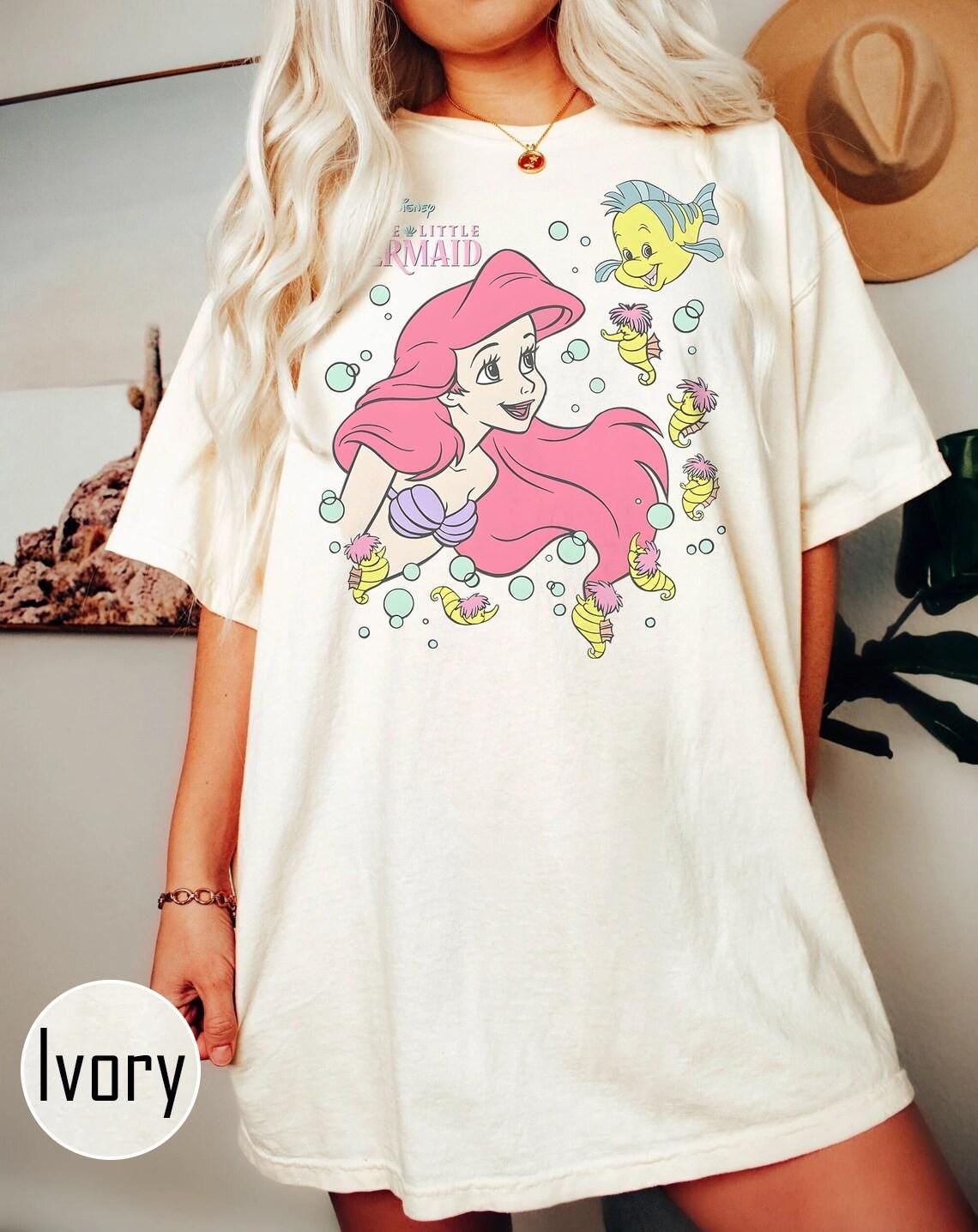 Ariel Little Mermaid Shirt, Ariel Mermaid Shirt, Disney Princess Shirt ...