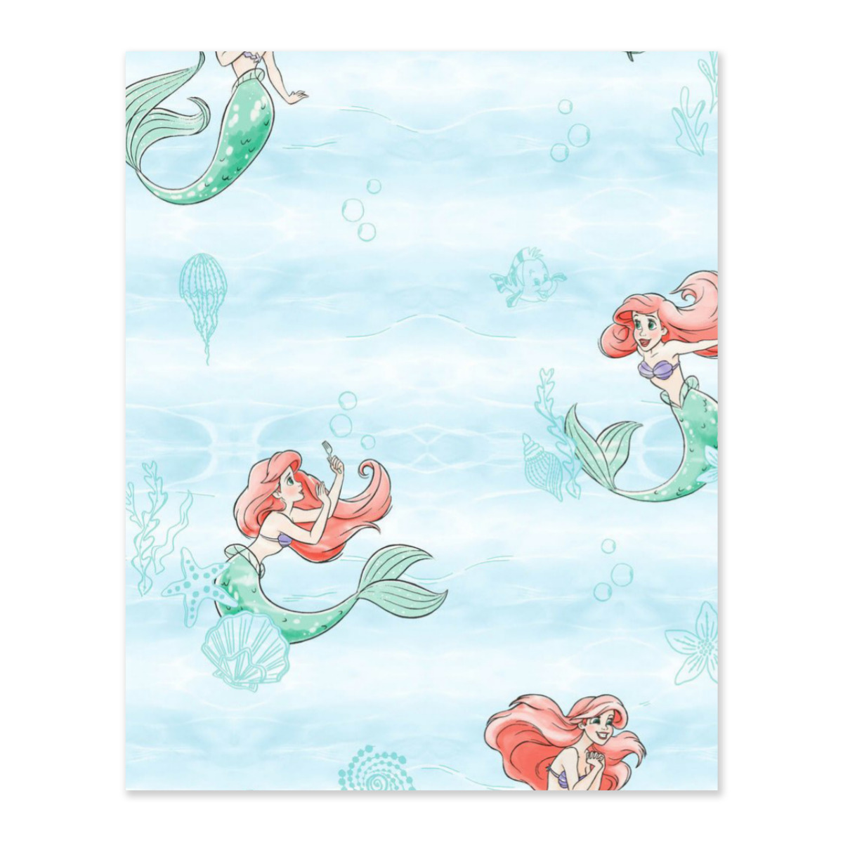 Ariel Painting by numbers, DIY canvas painting by numbers cartoon style ...