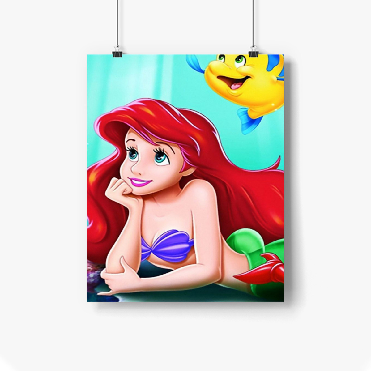 Ariel Poster Holiday Bedroom Decor Prints Living Room Office Decor ...