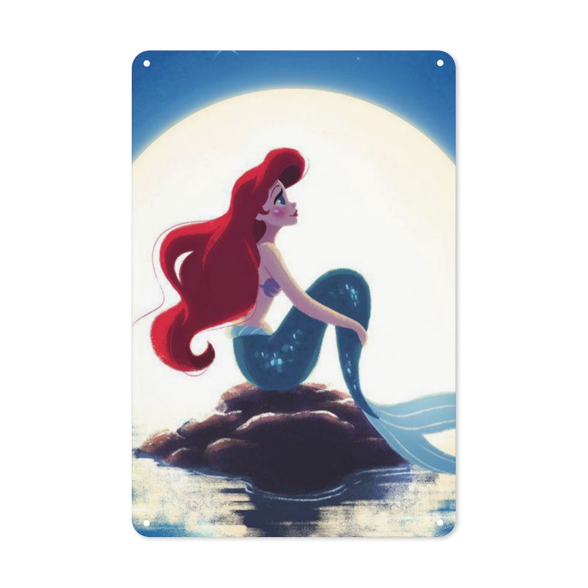 Ariel Poster Tin Painting Halloween Retro Tin Sign Retro Plaque Kitchen ...
