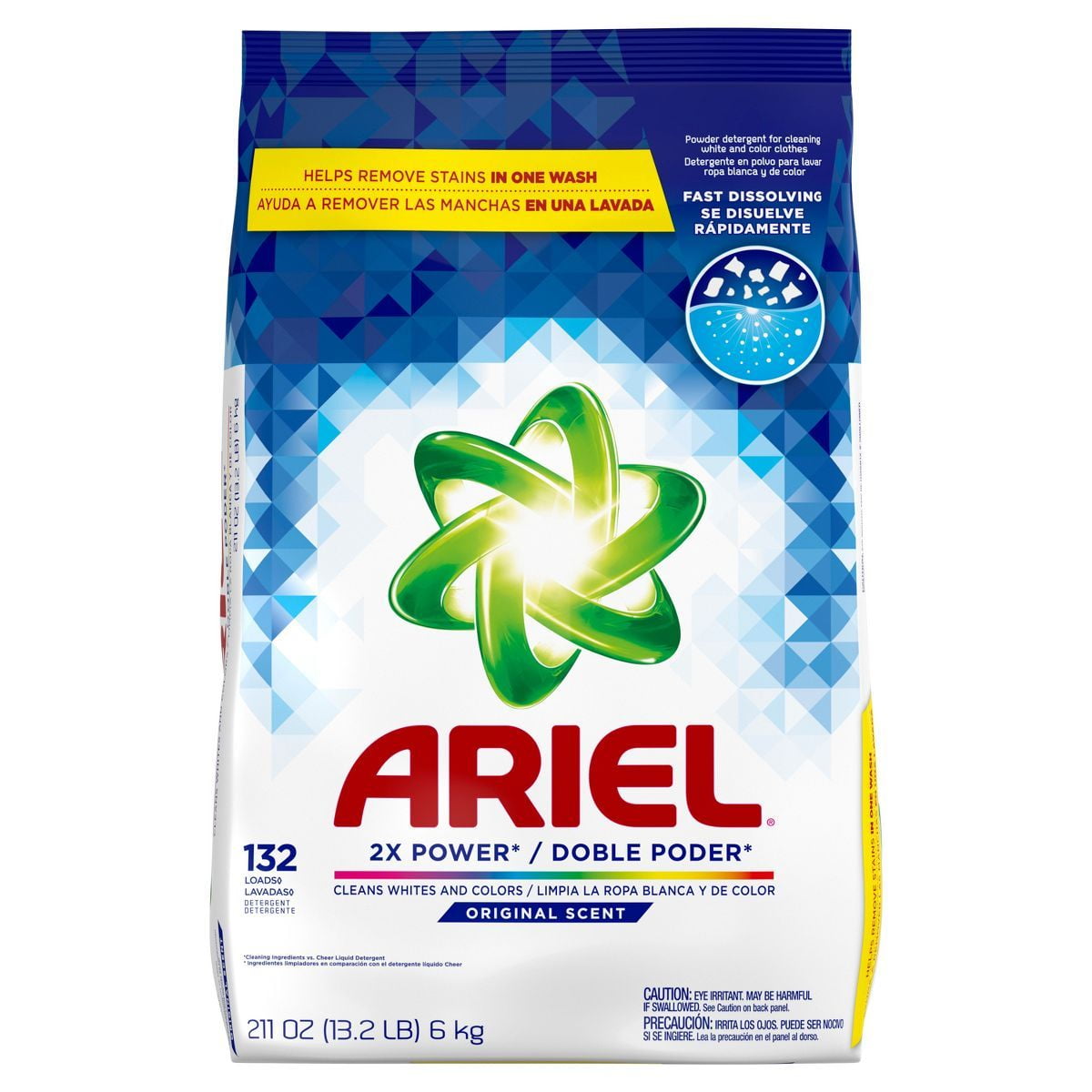 Ariel Powder Laundry Detergent - 211oz - Walmart.com