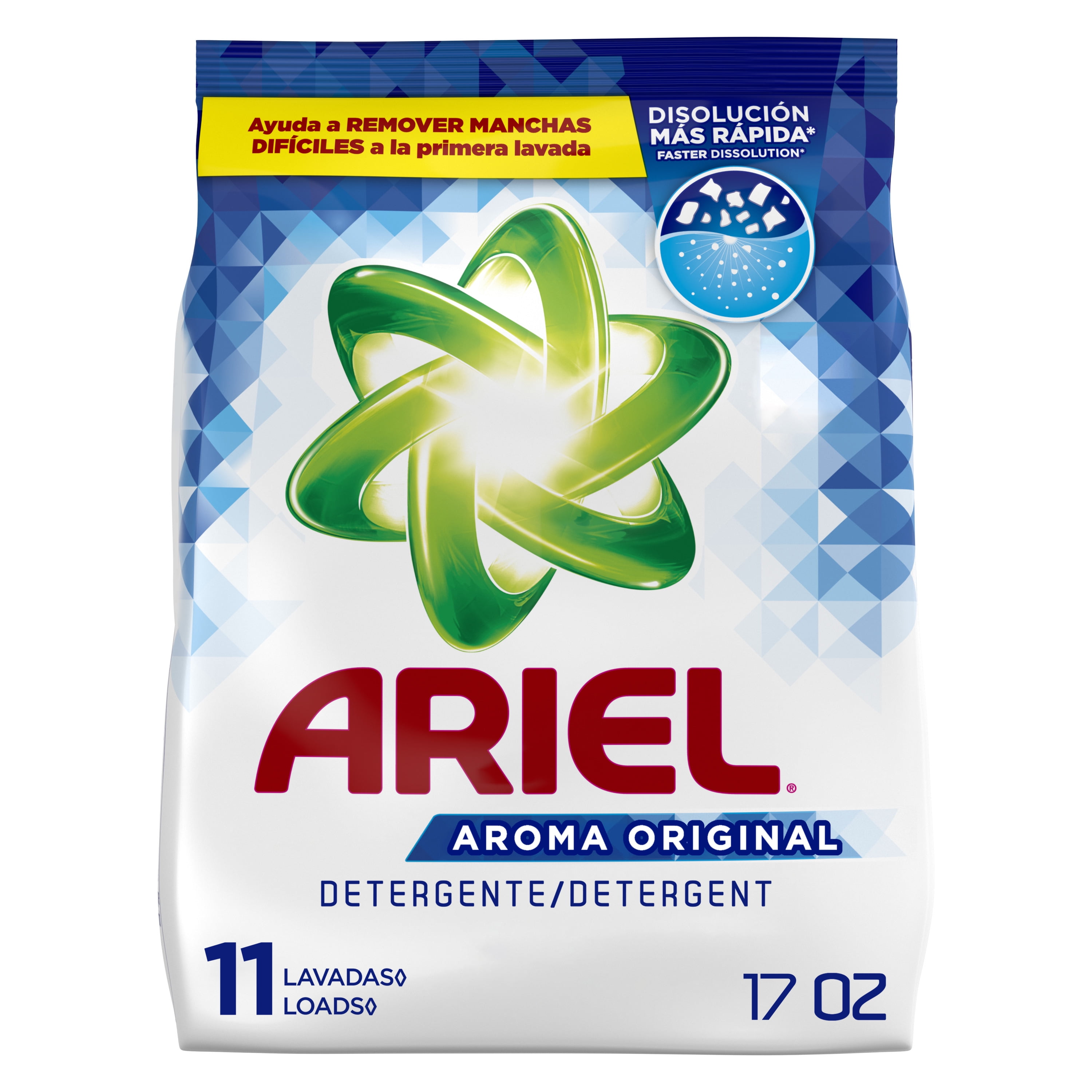 Ariel Powder Laundry Detergent, Original, 0.5 kg 11 Loads - Walmart.com
