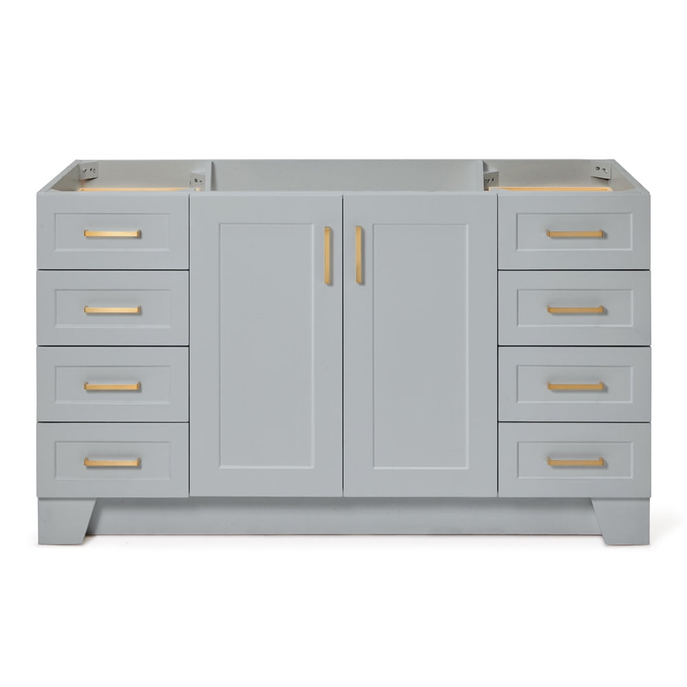Ariel Q060s-Bc Taylor 60" Free Standing Hardwood Single Vanity Cabinet ...