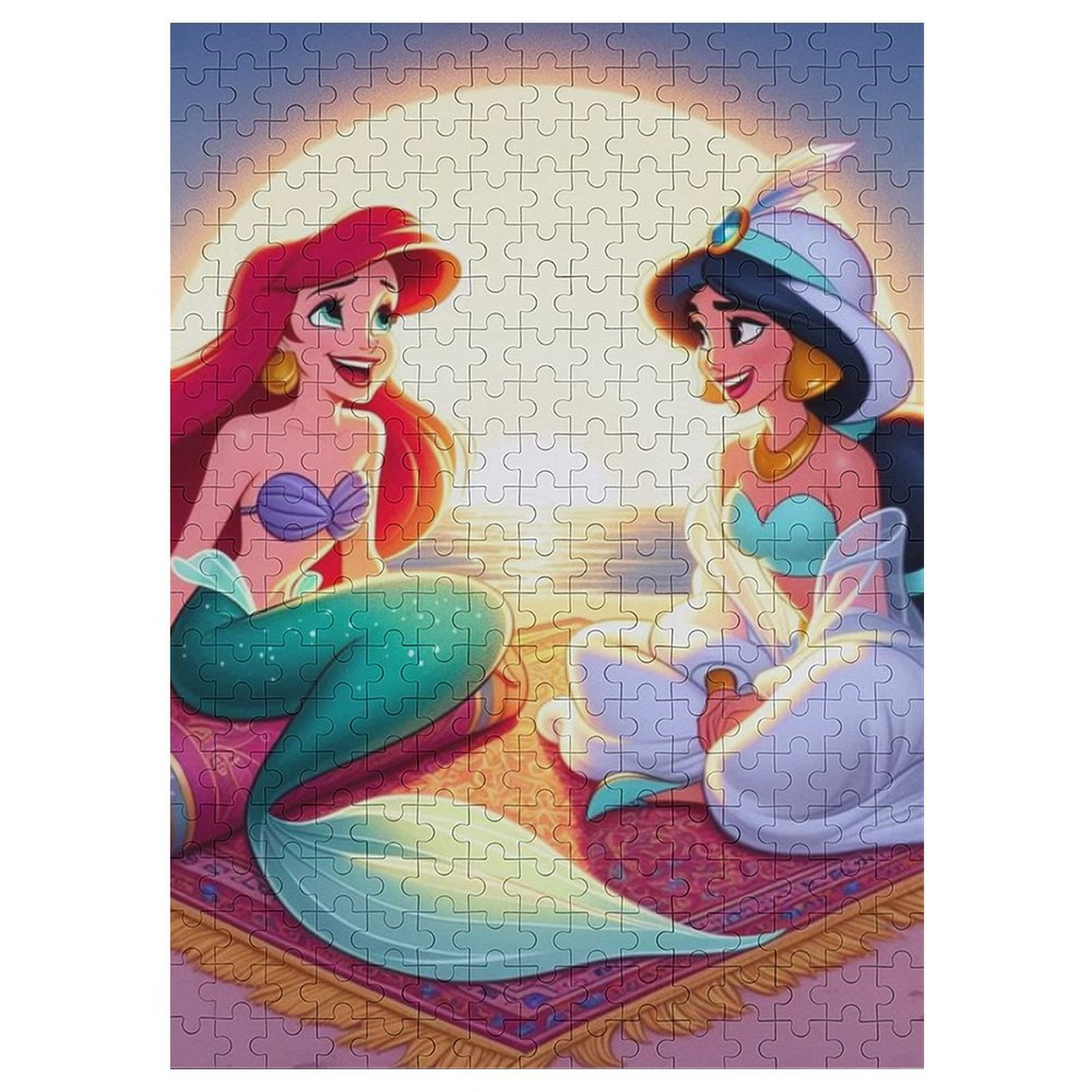 Ariel The Little Mermaid (1) 300 PCS Jigsaw Puzzle for Kids Teens ...