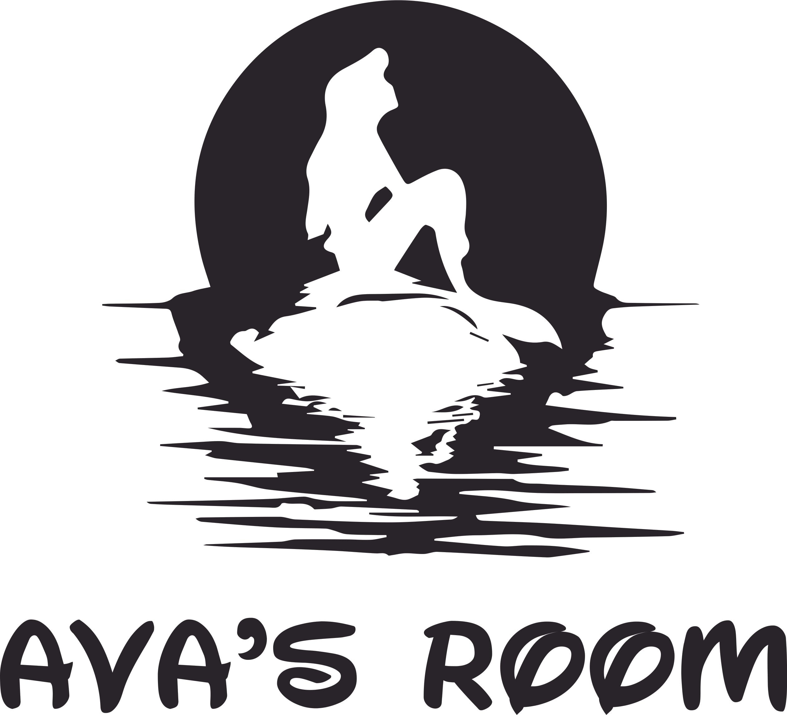 Ariel The Little Mermaid Cartoon Design Customized Name Wall Decal ...