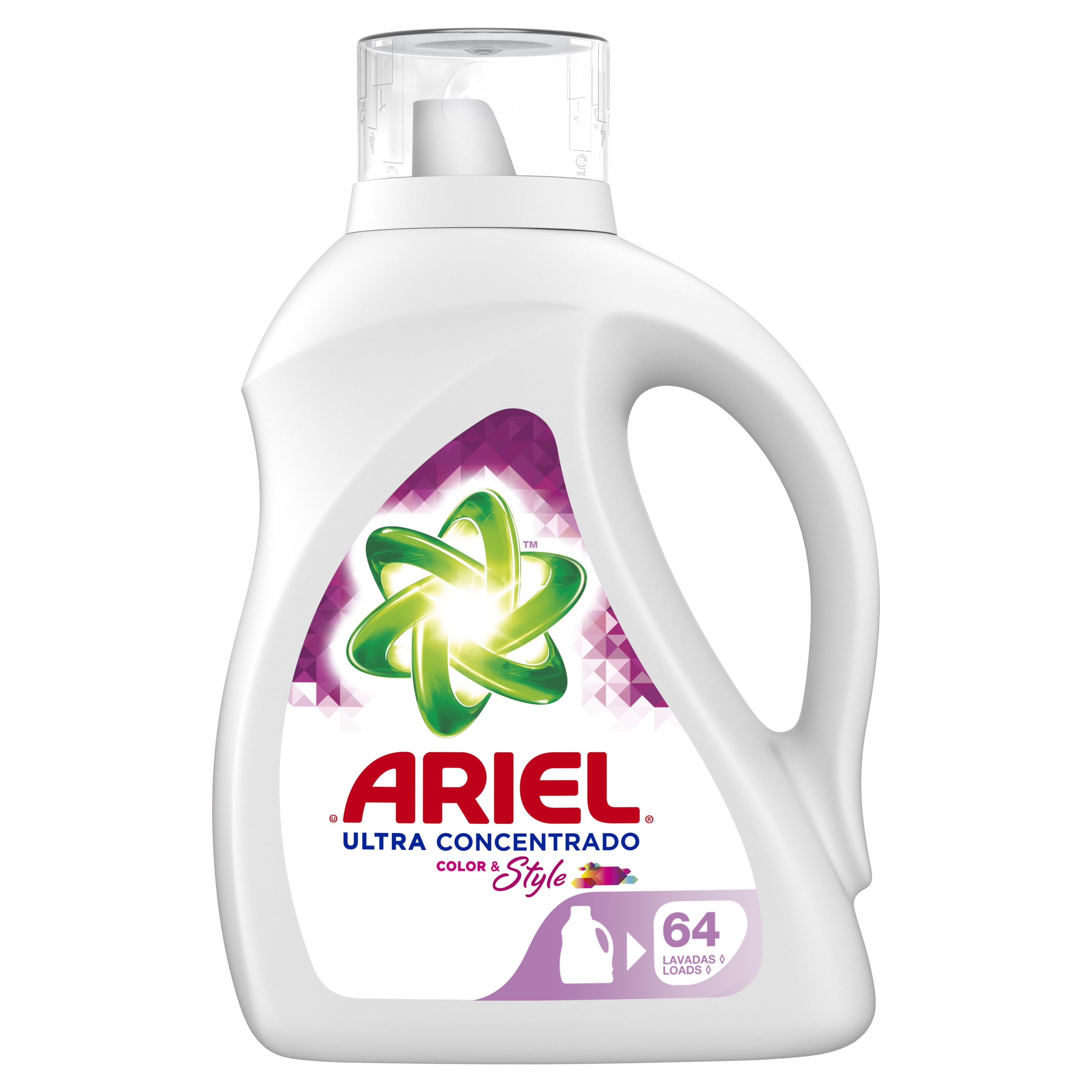 Ariel Ultra Concentrated Liquid Laundry Detergent, 92 fl oz, 64 Loads ...