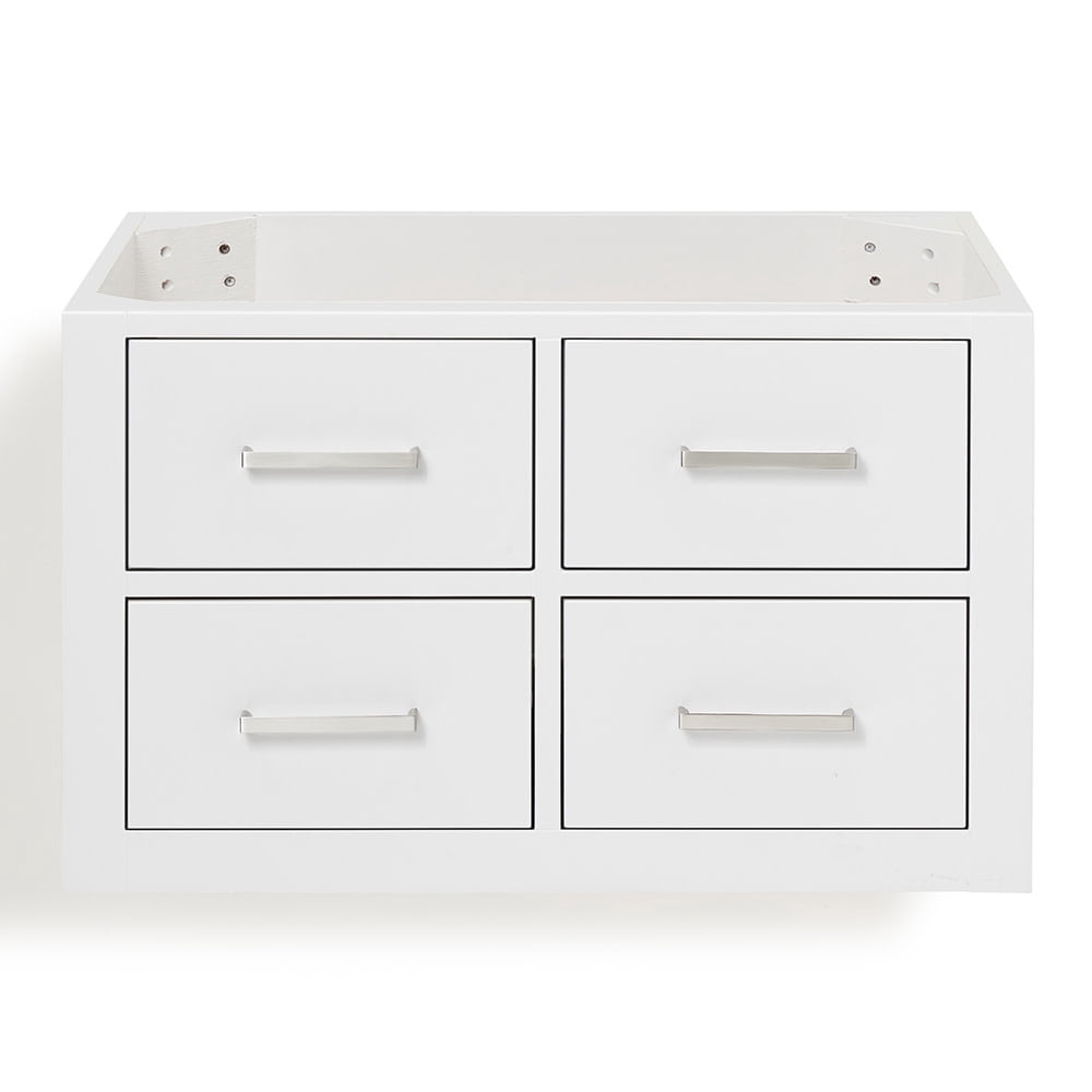 Ariel W030s-Bc Hutton 30" Single Wall Mounted Vanity Cabinet Only ...